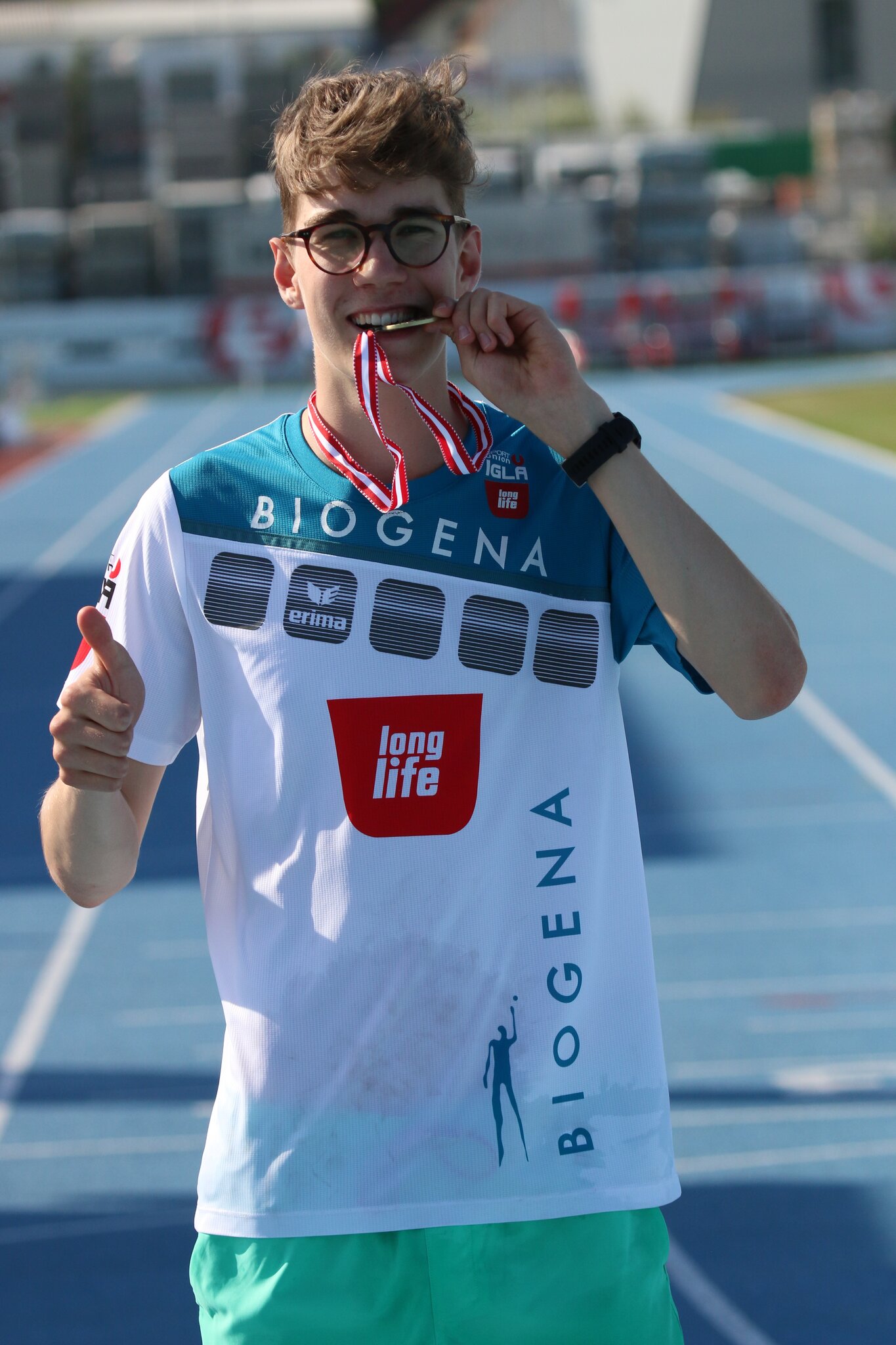800 Meter Lauf: "Die Bronzemedaille bedeutet mir sehr viel" - Schärding