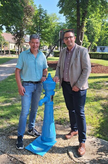 Frisches Wasser im öffentlichen Raum: Neuer Trinkwasserbrunnen für ...
