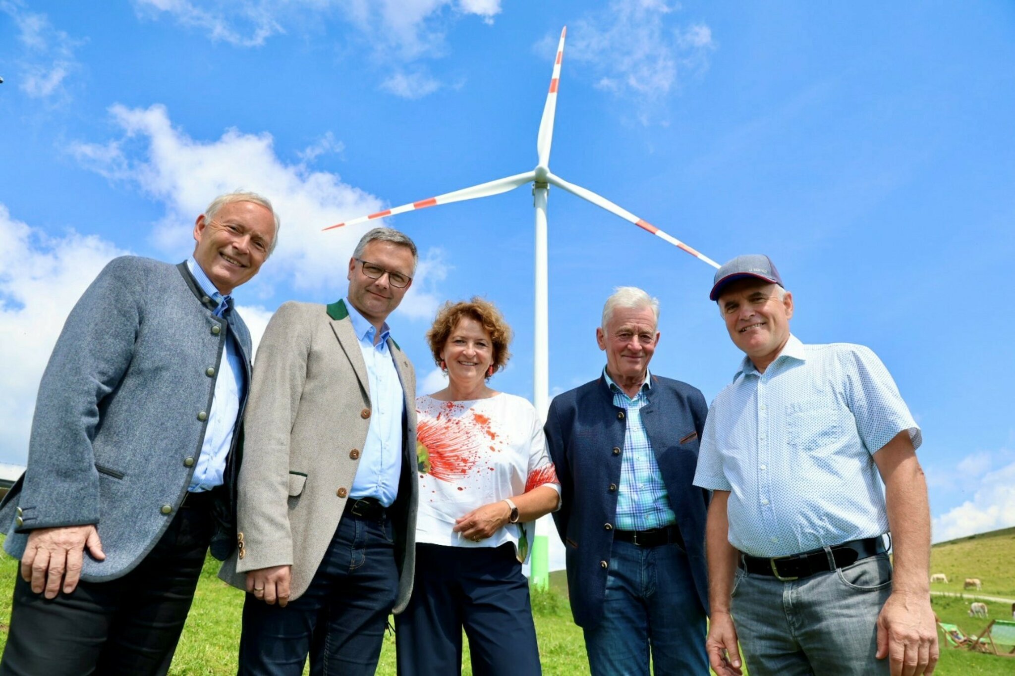 Wind am Plankogel: Jubiläum: 25 Jahre Strom aus Wind im Almenland - Weiz