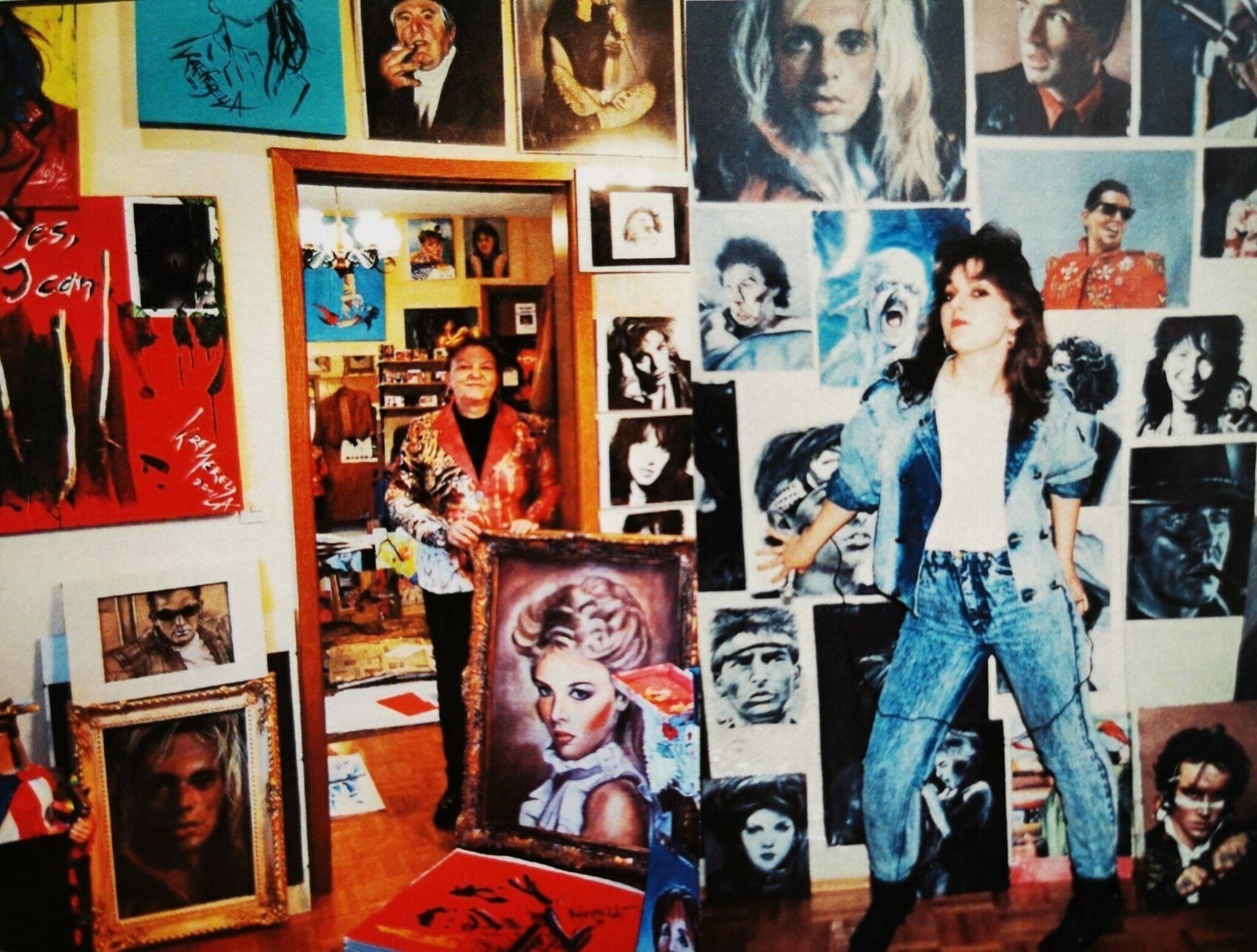 Vernissage "40 Jahre Hollywood": Jutta Wenth öffnet ihr Atelier in Berg ...