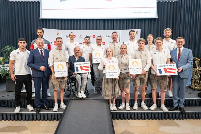 Paris 2024: Oberösterreichs Olympia-Teilnehmer verabschiedet ...
