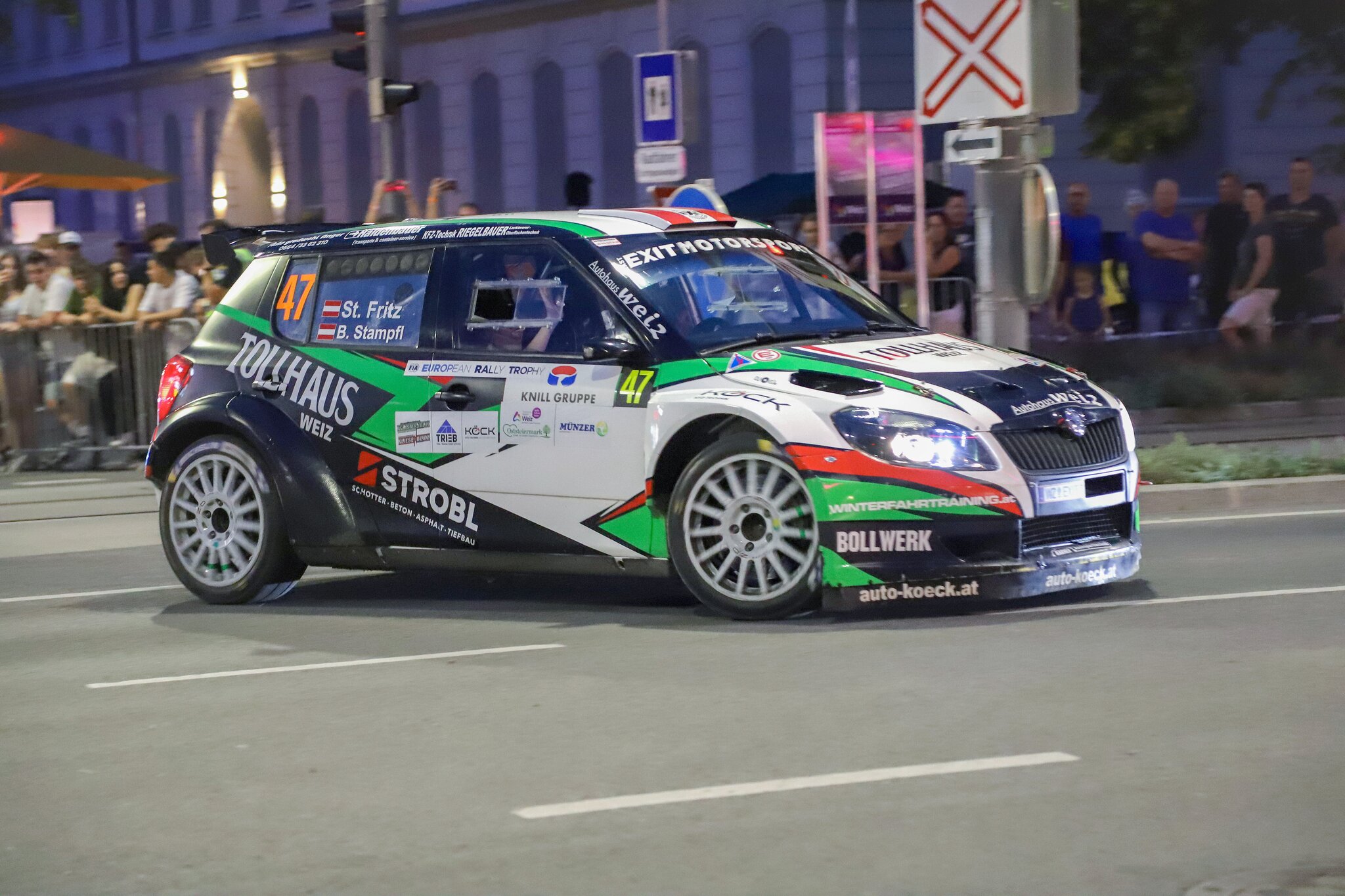 Auftakt der Rallye Weiz bei der großen Opening Party in der Europa ...