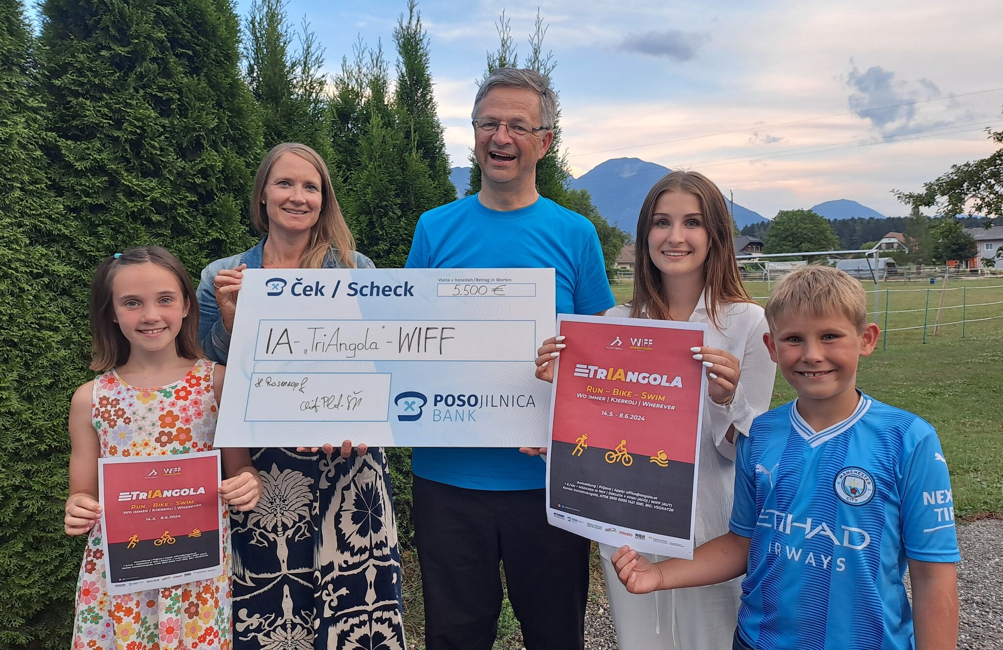 TriAngola 2024: Spende über 5.500 Euro durch solidarische Sportaktion ...