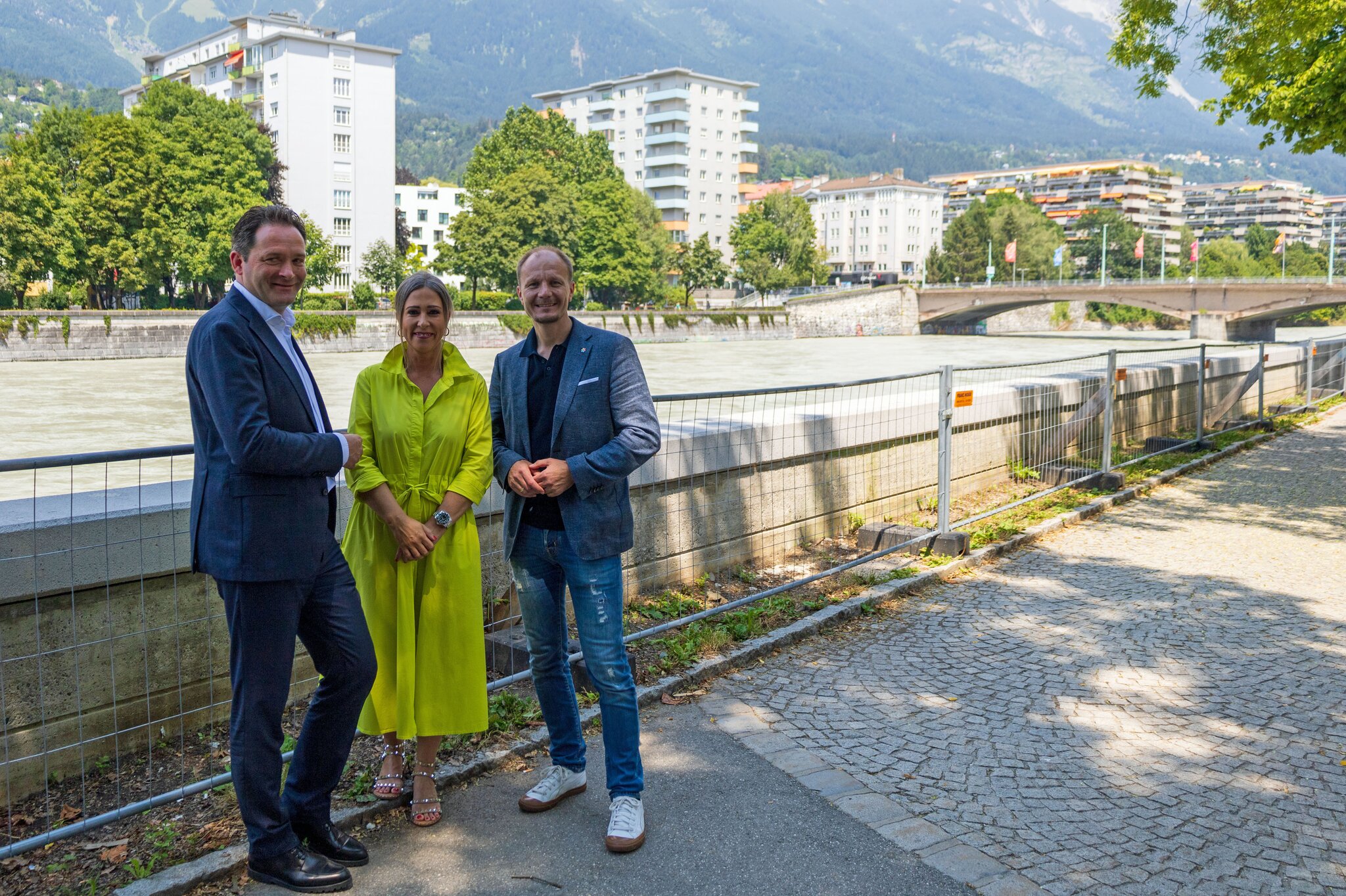 Franz-Gschnitzer-Promenade: "Innsbruck hat sein Sonnendeck zurück ...