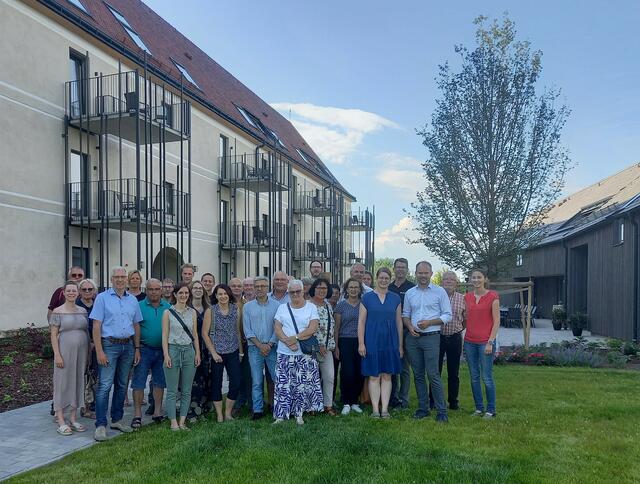 Urlaub: Besuch im neuen Korngut in Niedergrünbach - Krems