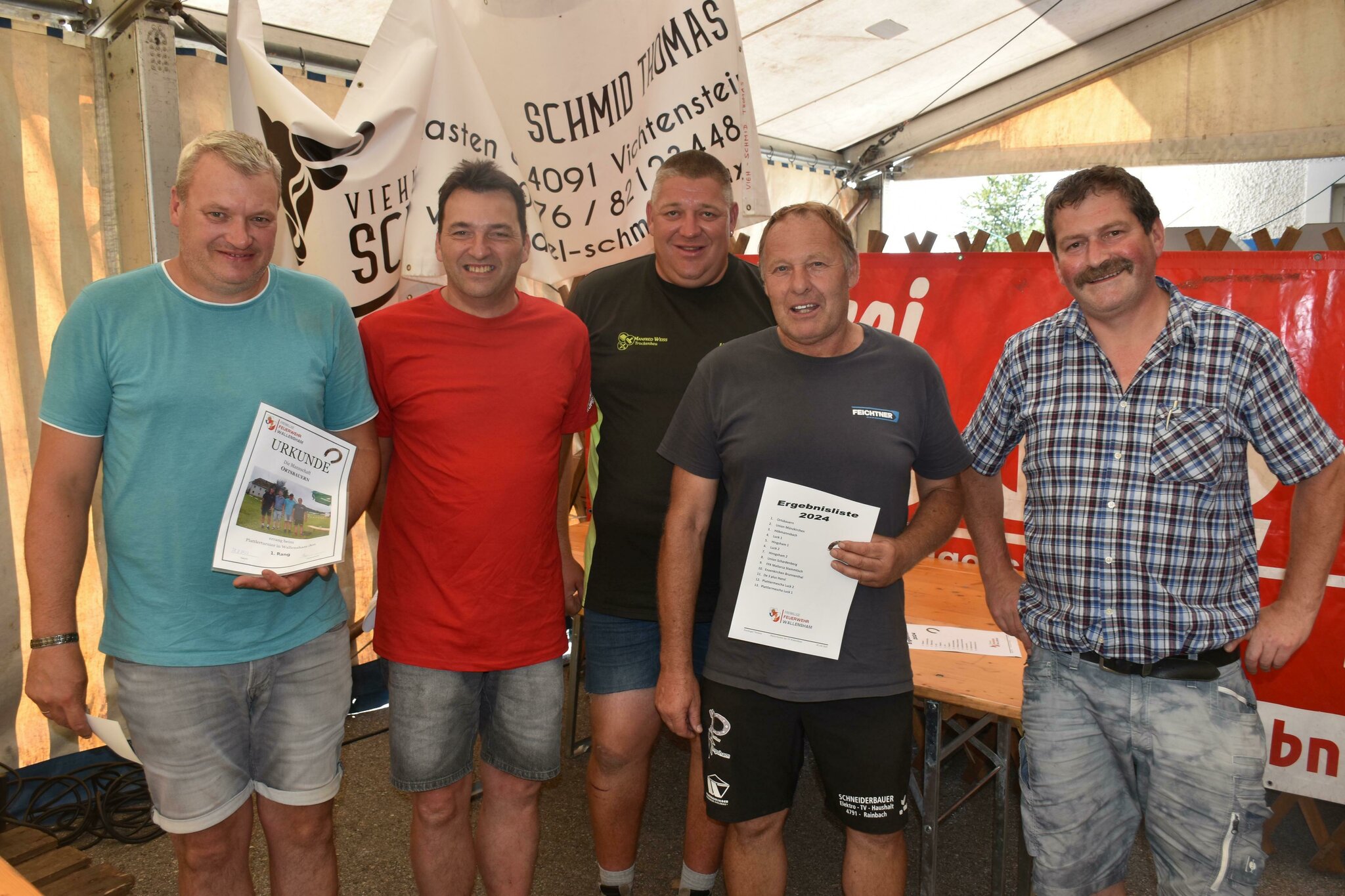 2 Turniere mit 29 Teams: Erfolgreiches Grillfest der FF Wallensham ...
