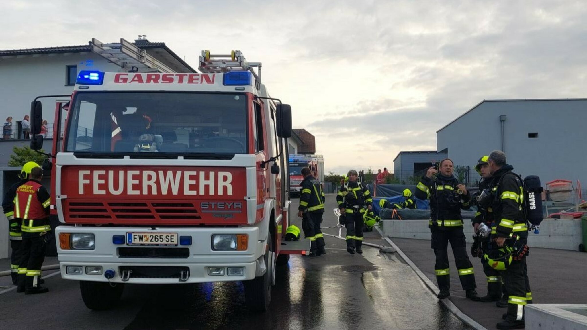 Feuerwehr im Einsatz: Entfeuchtungsgerät löste Brand aus - Steyr ...