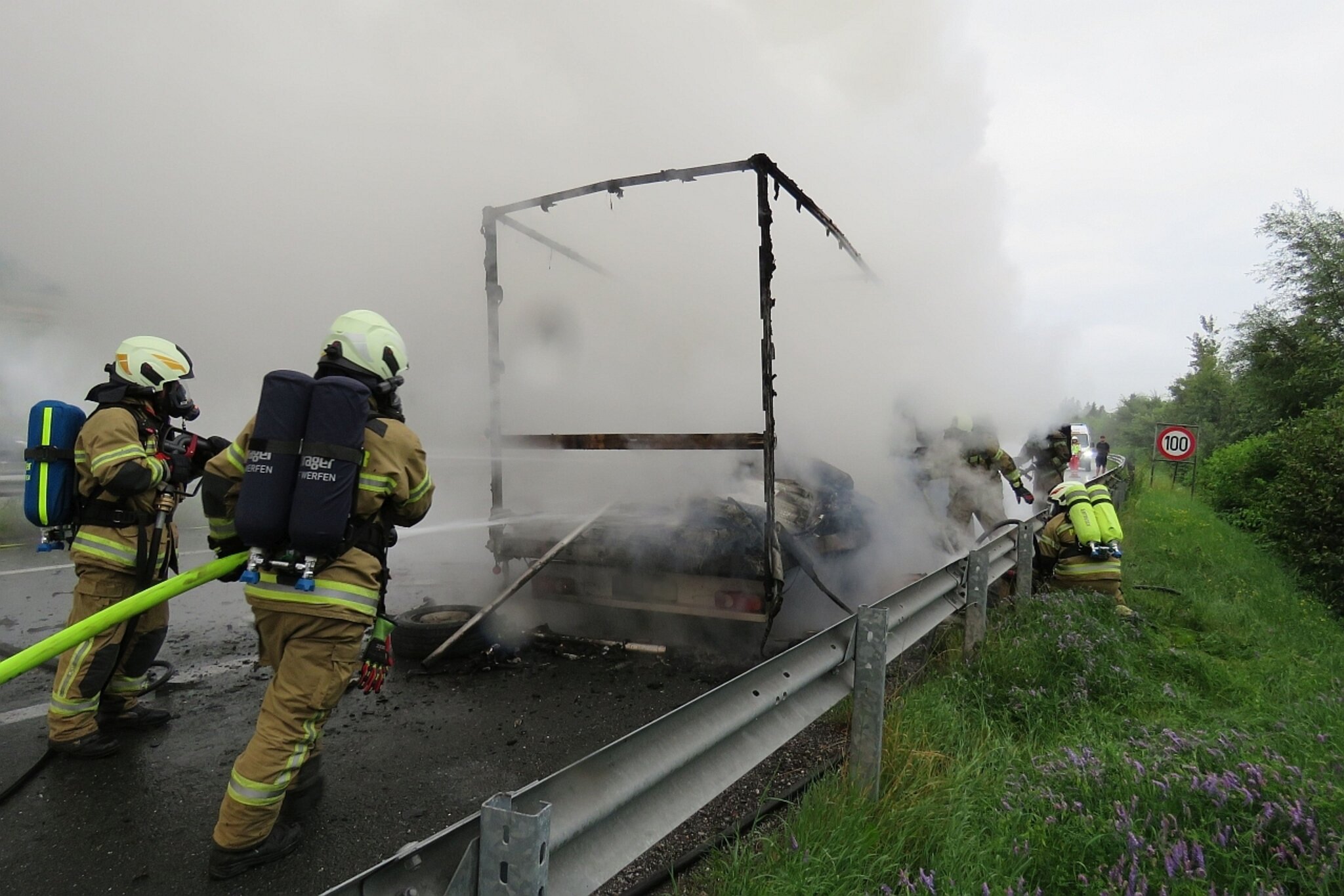 Bereits über 100 Einsätze dieses Jahr: Die Pfarrwerfner Feuerwehr ist ...
