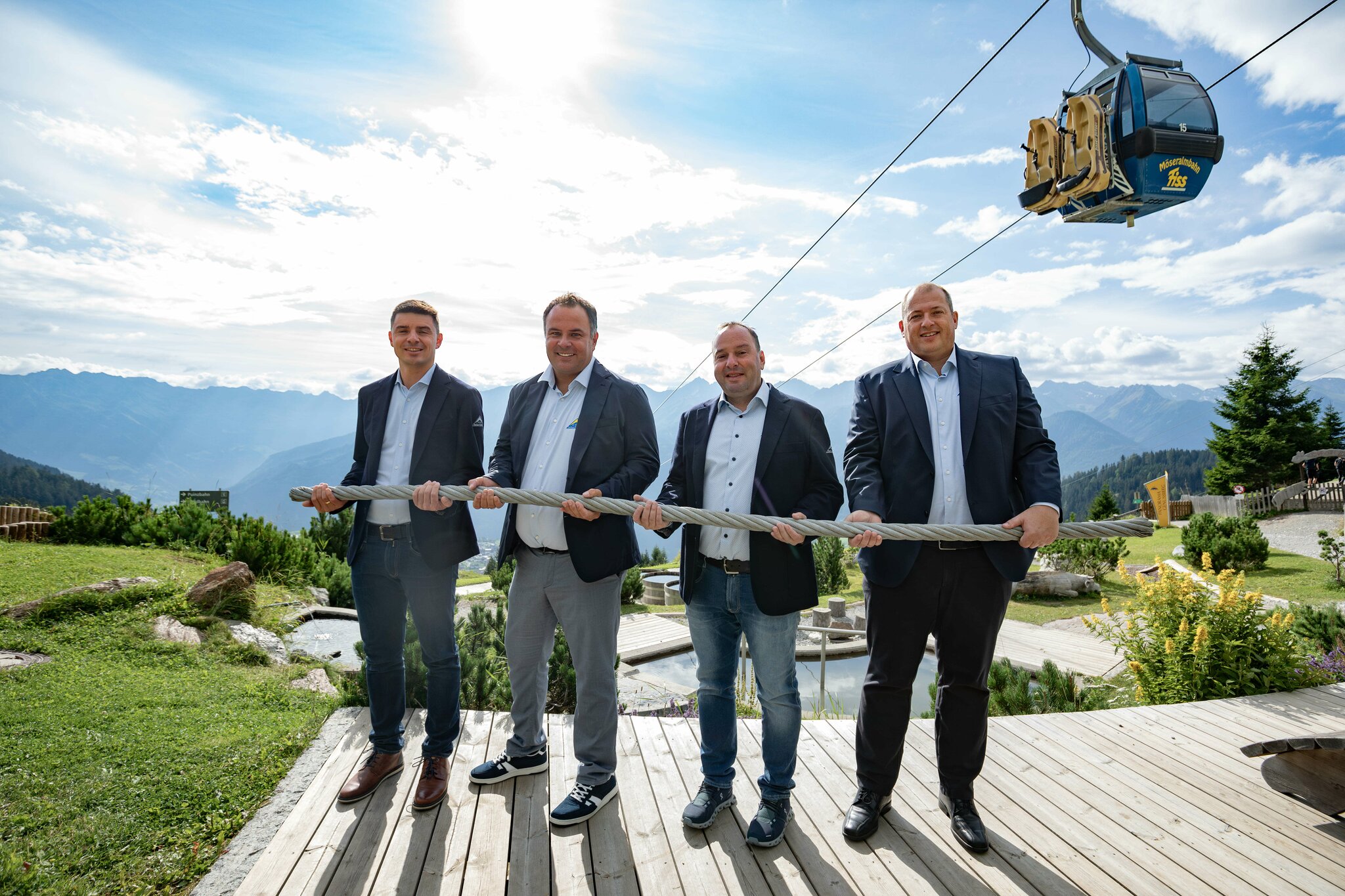 Erfahrenes Trio: Bergbahnen Fiss präsentieren die neue Führungsspitze ...