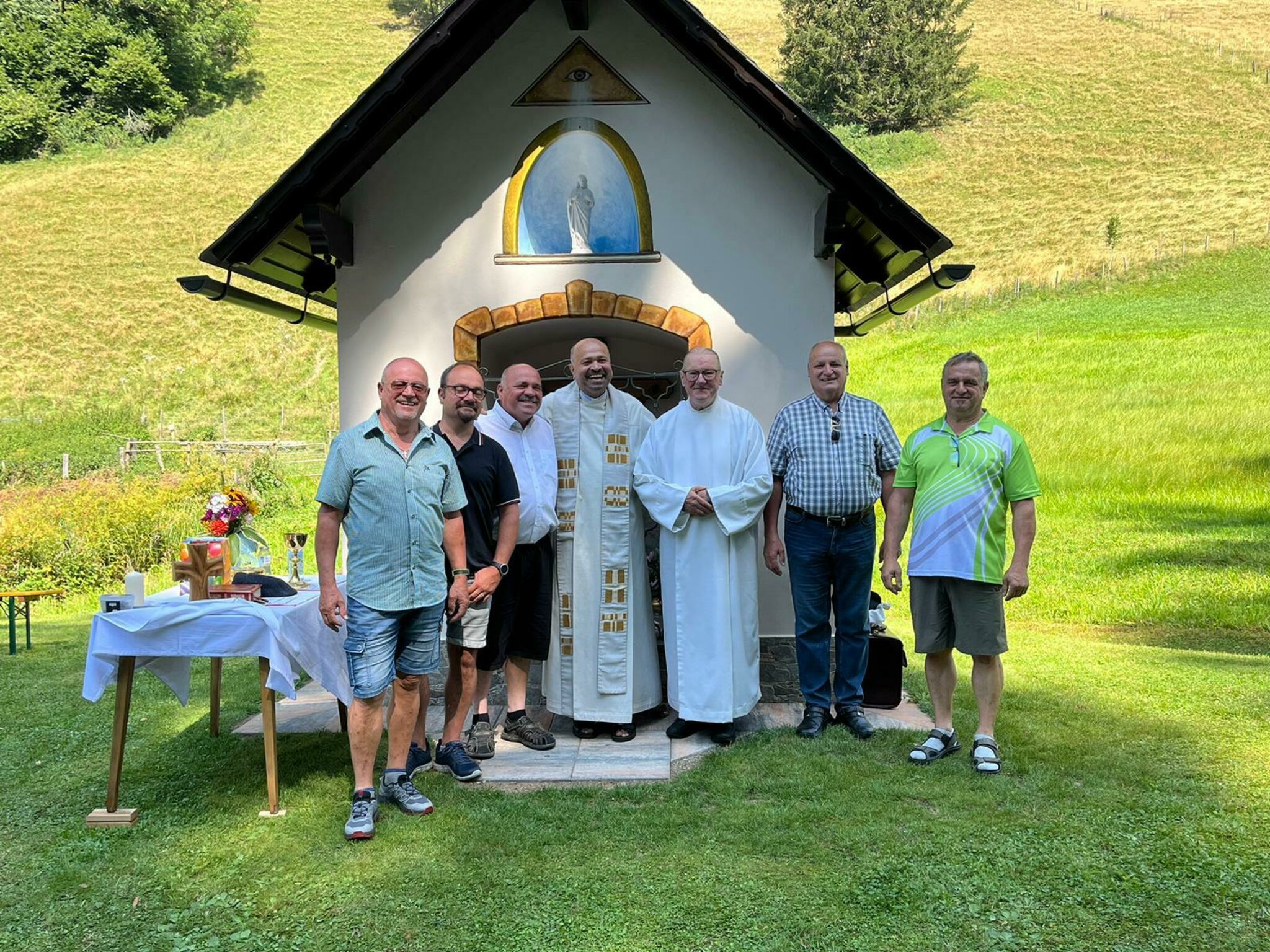Hüttenberg: Mosinzer Marterl er­strahlt in neuem Glanz - St. Veit