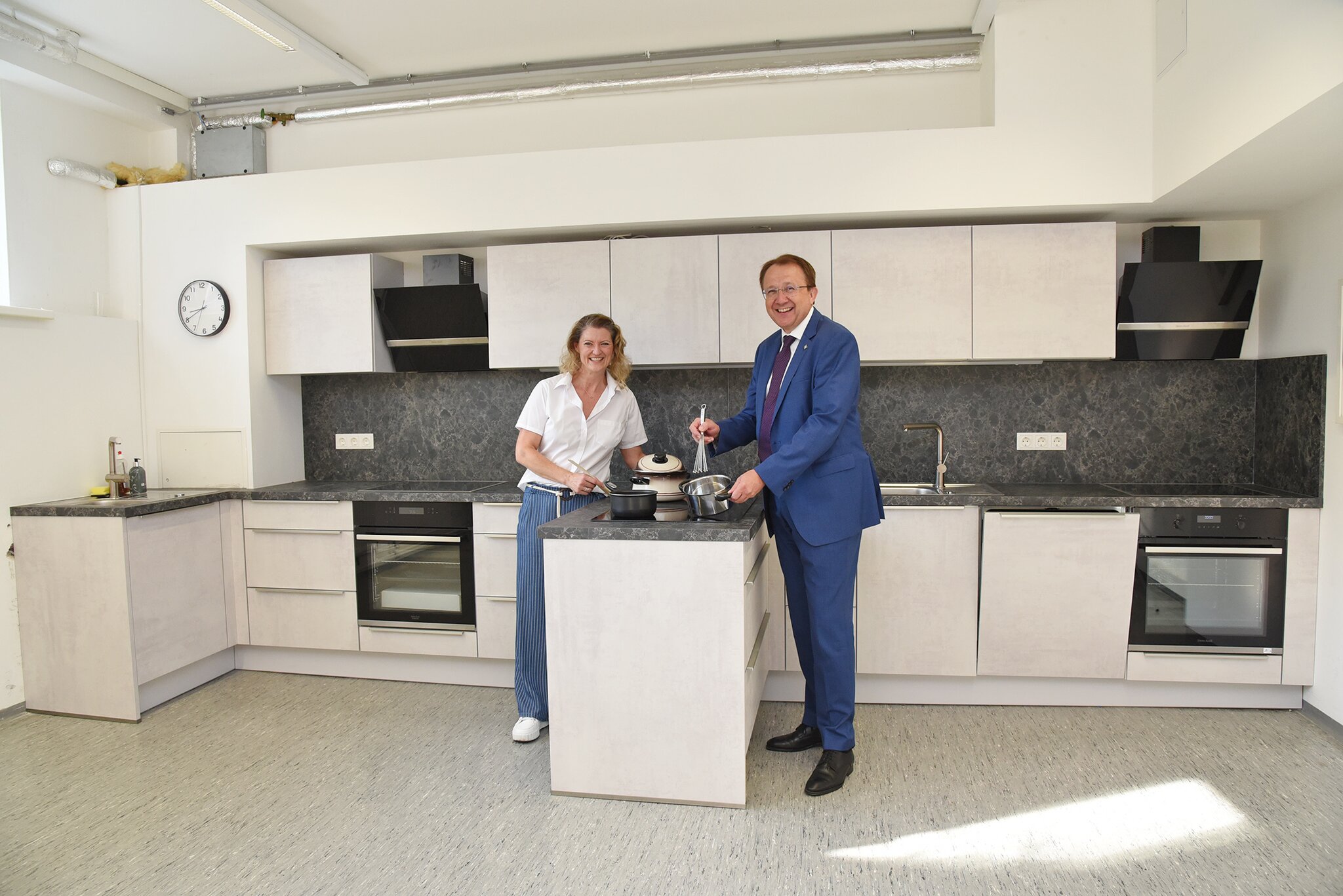 Lehrküche eingebaut: Die Volkshochschule kocht bald wieder auf - St. Pölten