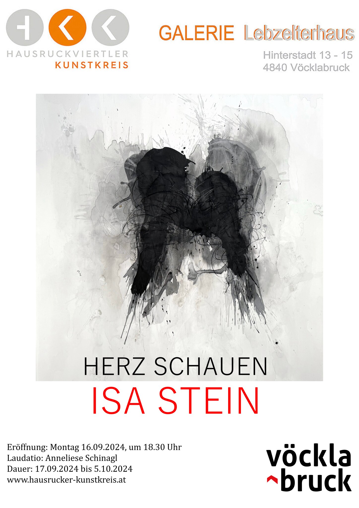 Ausstellung "HERZ SCHAUEN": Arbeiten von ISA STEIN im Hausruckviertler ...