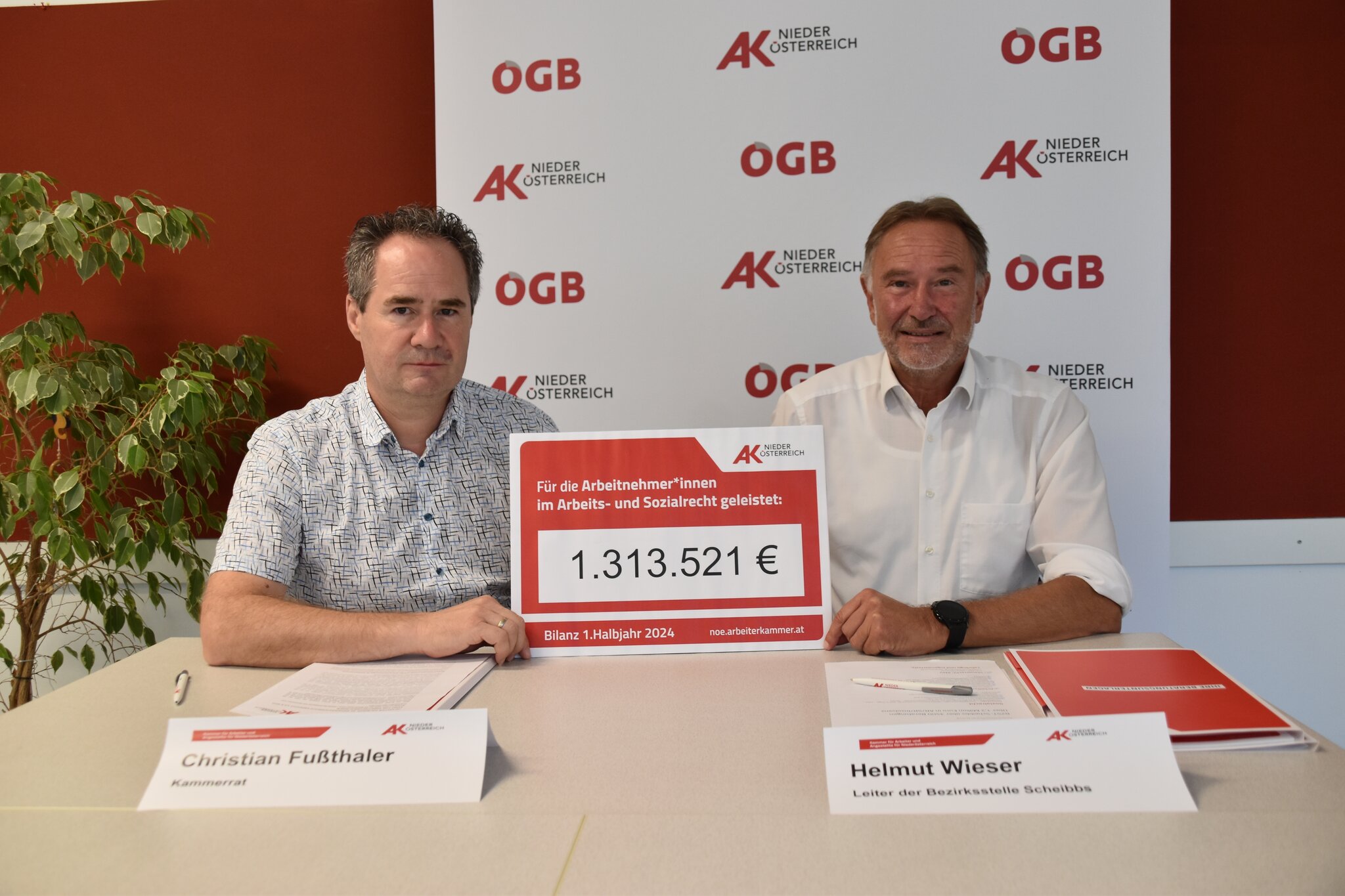 AKNÖ-Halbjahresbilanz: Einsatz für die Schwerarbeiter im Bezirk Scheibbs - Scheibbs