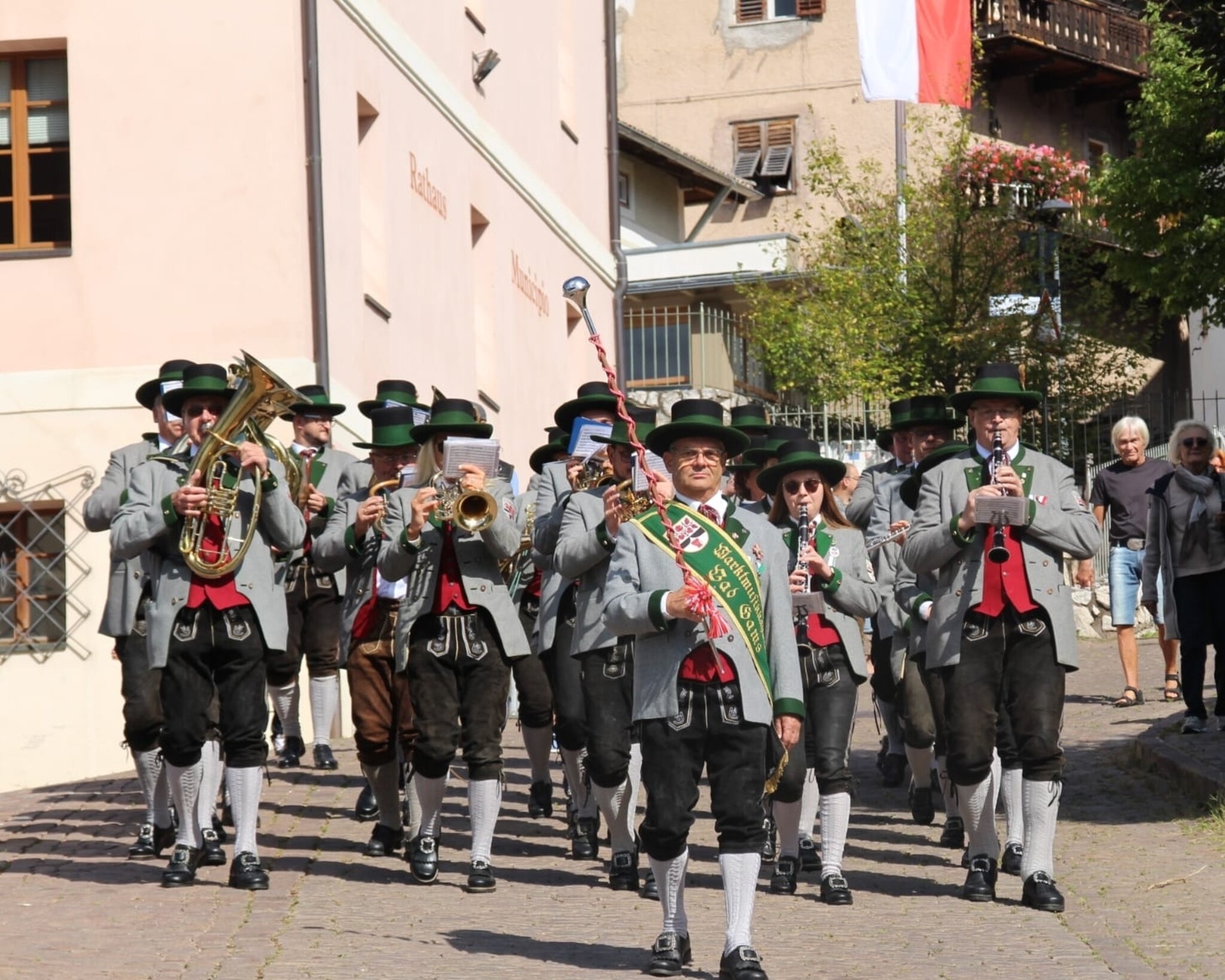 Südtirol: Marktmusikkapelle Bad Gams zu Gast in Truden - Deutschlandsberg