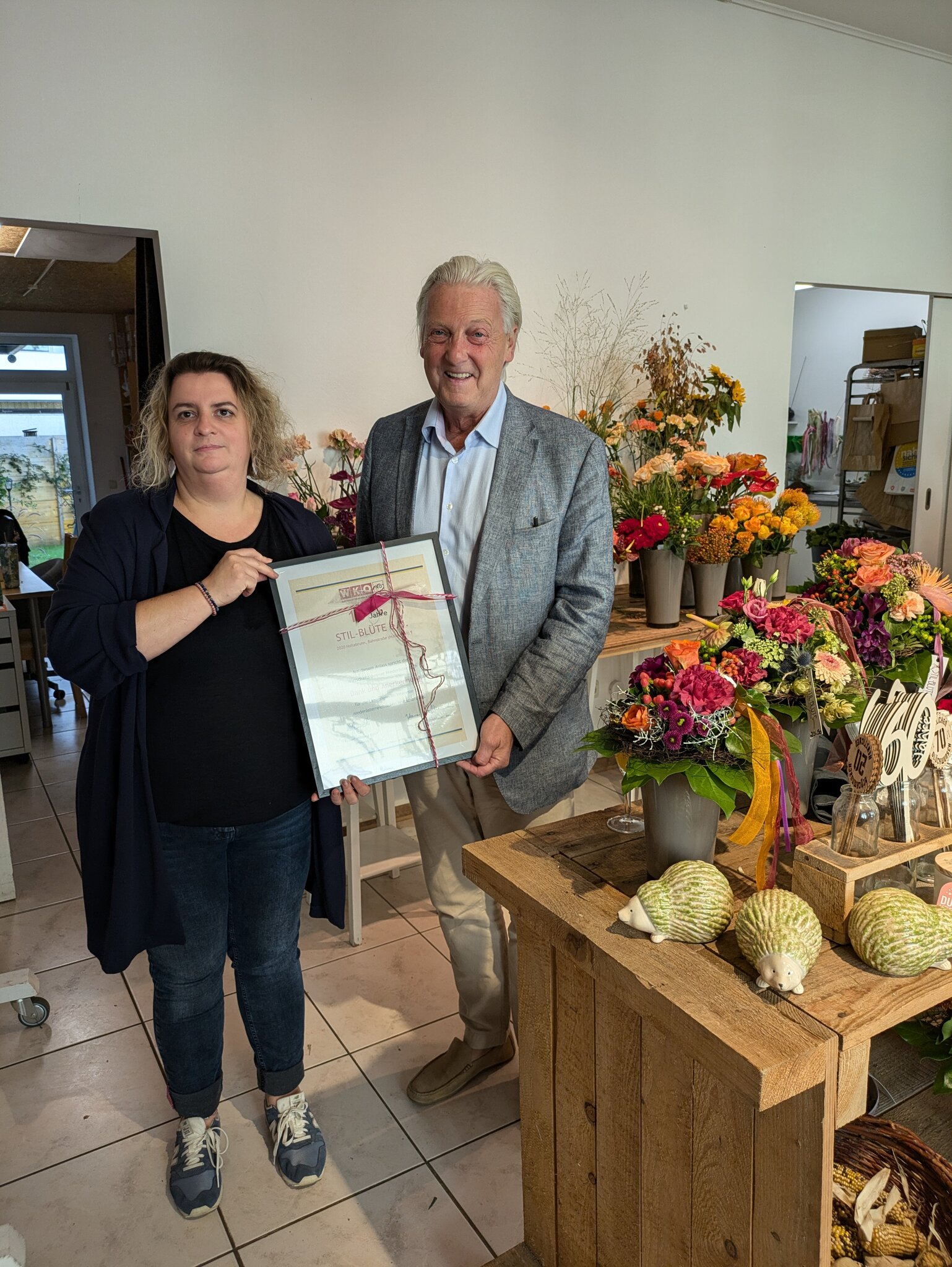 Wirtschaftskammer ehrt Claudia Rapp zum 10 jährigen Jubiläum - Hollabrunn