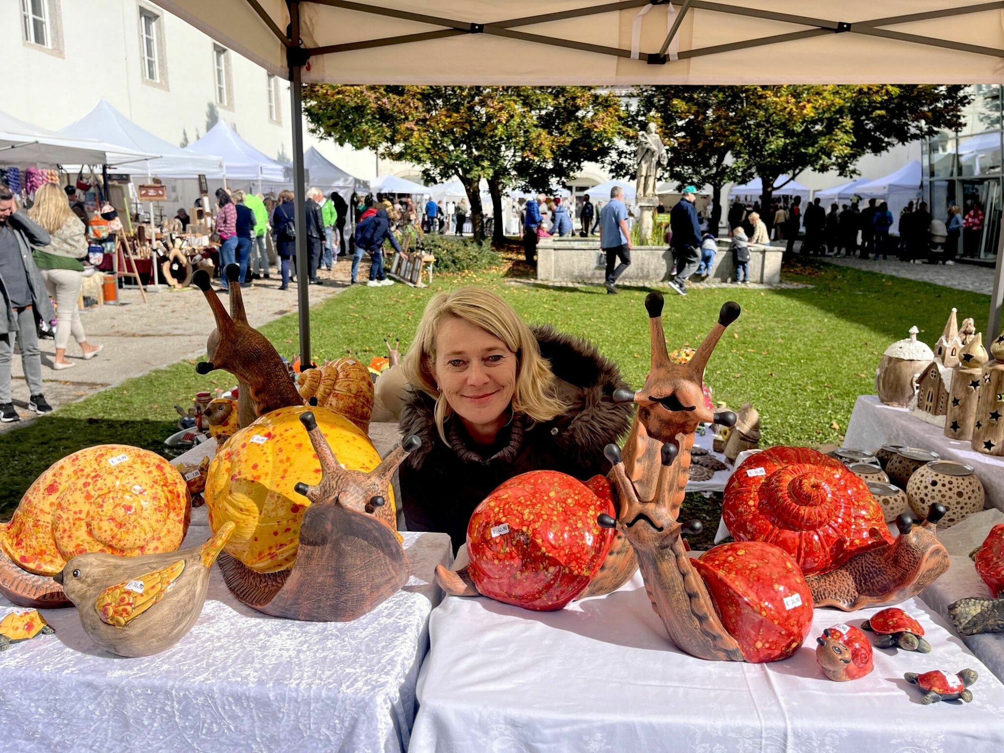 Herbstfreuden beim Besuch des Benedikt-Marktes in Pettenbach ...