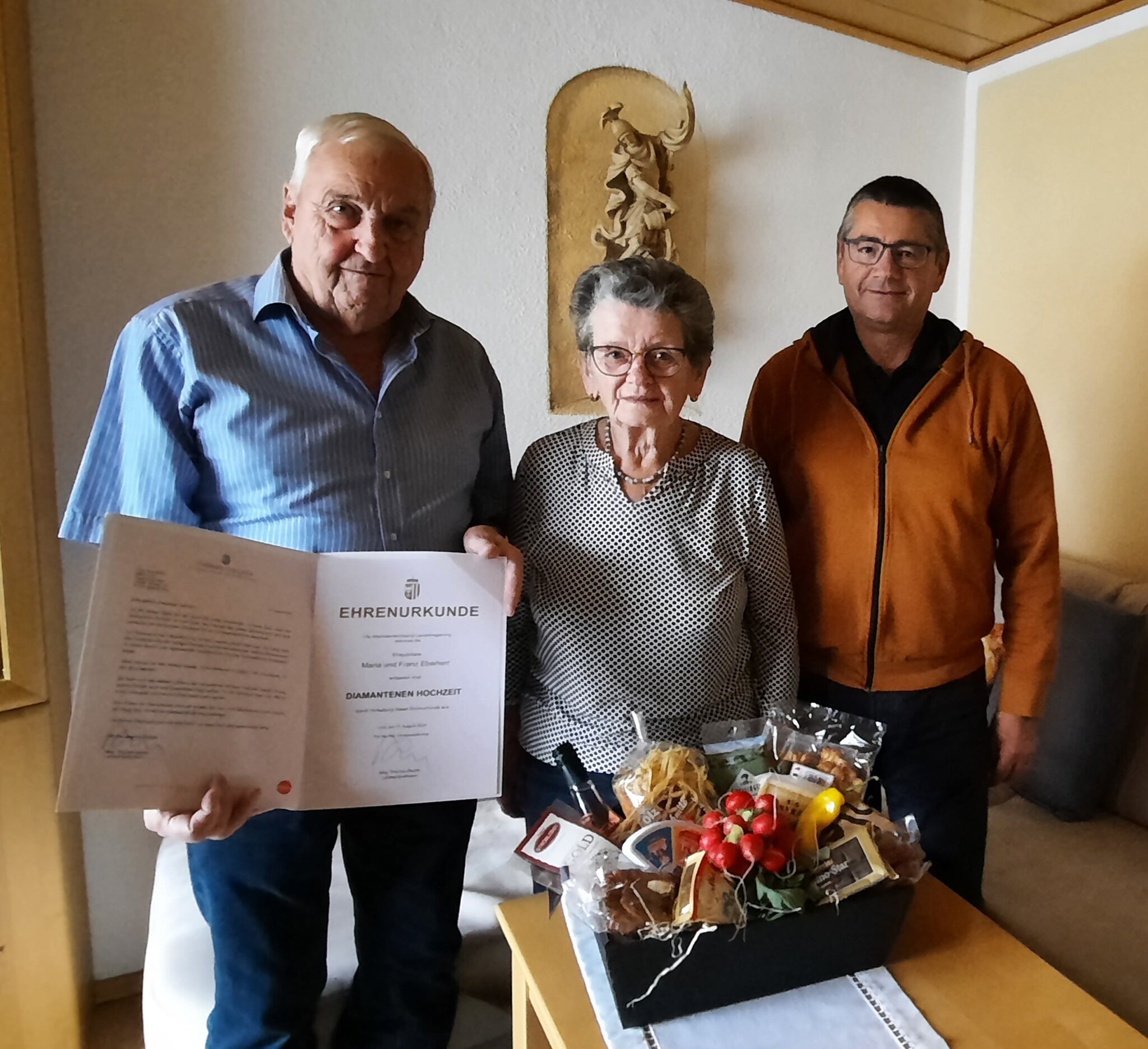 Besonderes Ehejubiläum: Franz und Maria Eberherr sind 60 Jahre ...