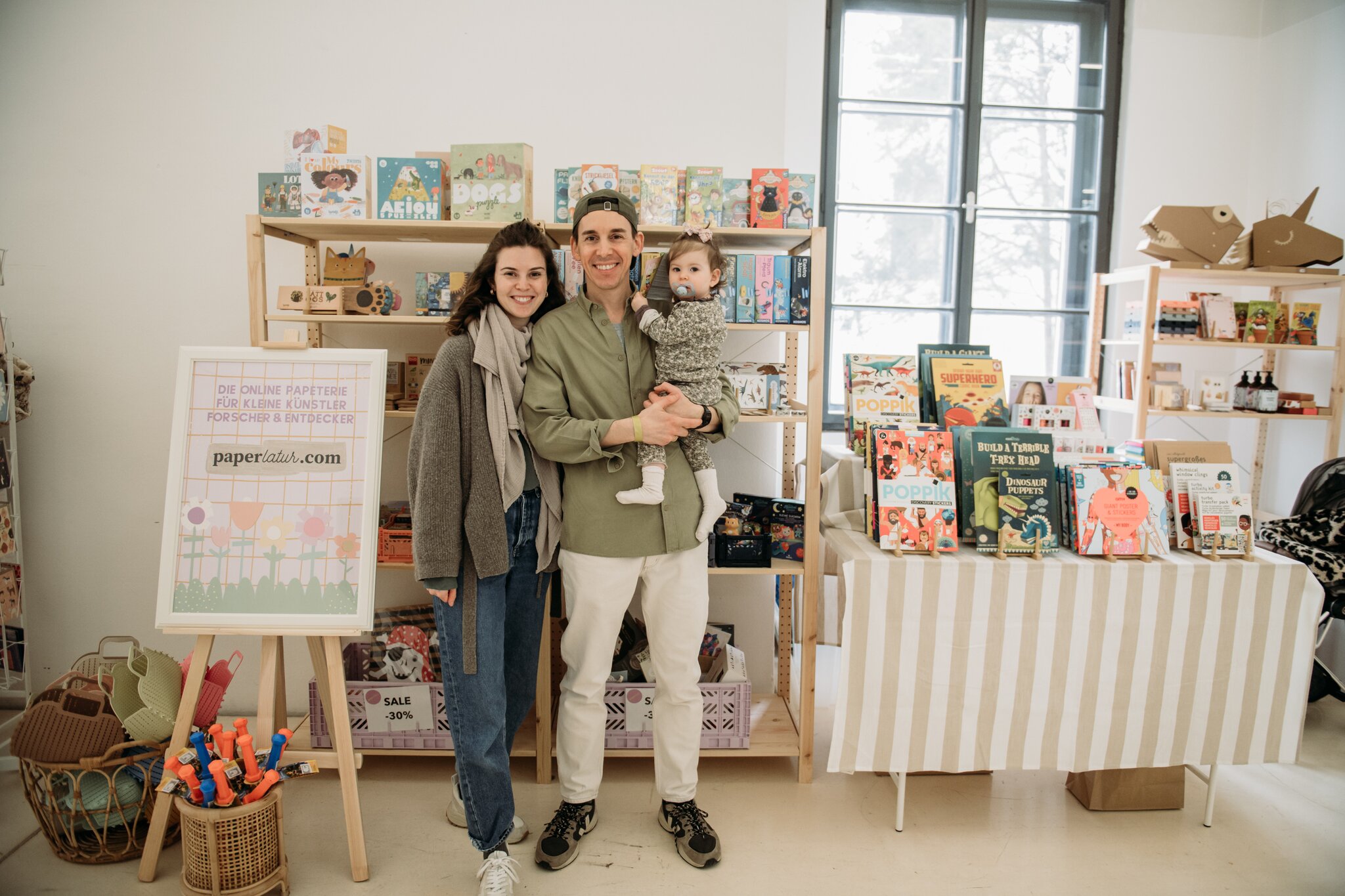 Wien: Beim Mini Markt in der Wollzeile gibt es alles für die Kleinsten ...