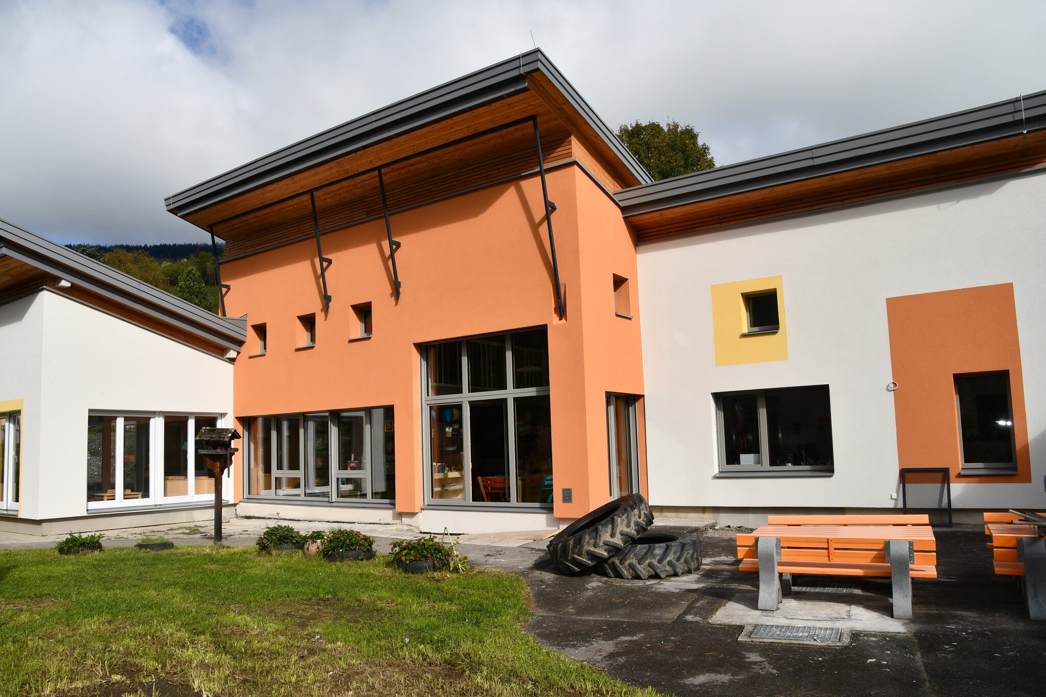 Baustelle fast fertig: Ranten eröffnete eine neue Kinderkrippe - Murau