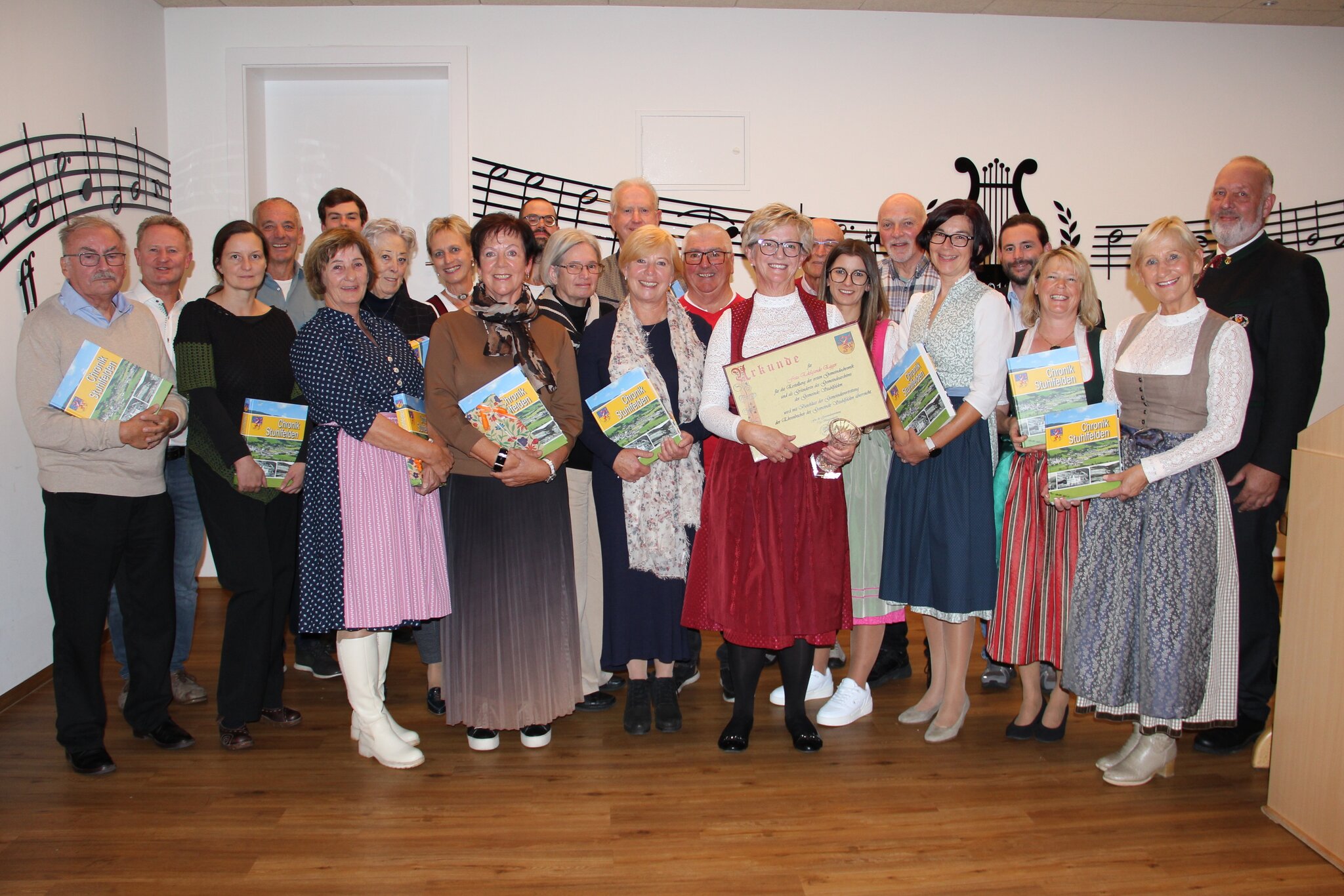 Gemeindechronik Stuhlfelden: Ein weißer Fleck weniger auf der Karte - Pinzgau