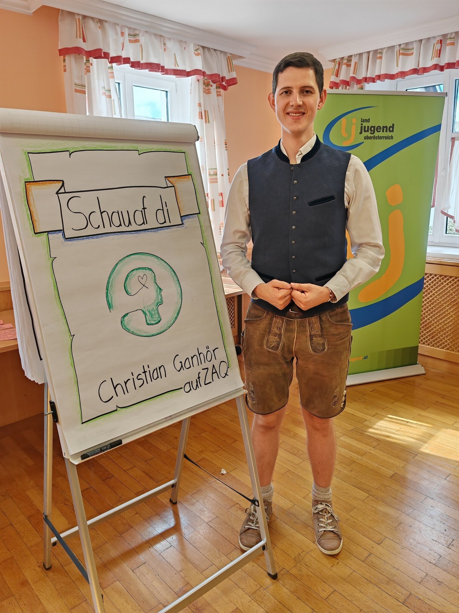 „Schau af di“: Christian Ganhör: Rohrbachs Landjugendleiter ist aufZAQ ...