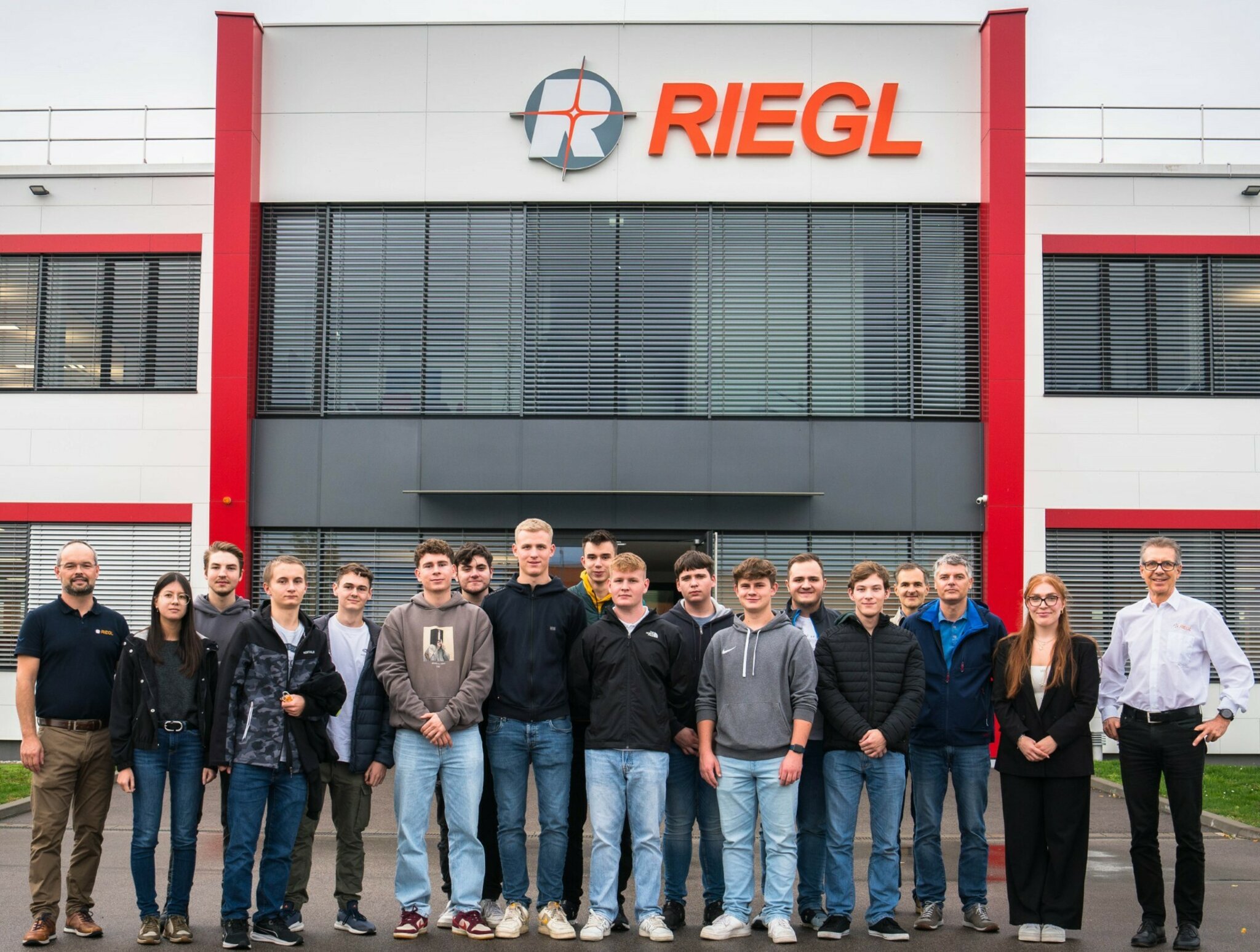 Workshop: HTL Karlstein bei Firma RIEGL Laser Measurement Systems in ...