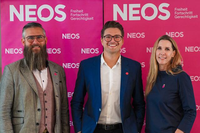 "Treibende Kraft": Steirische Neos präsentierten Landtagswahl-Plakate ...