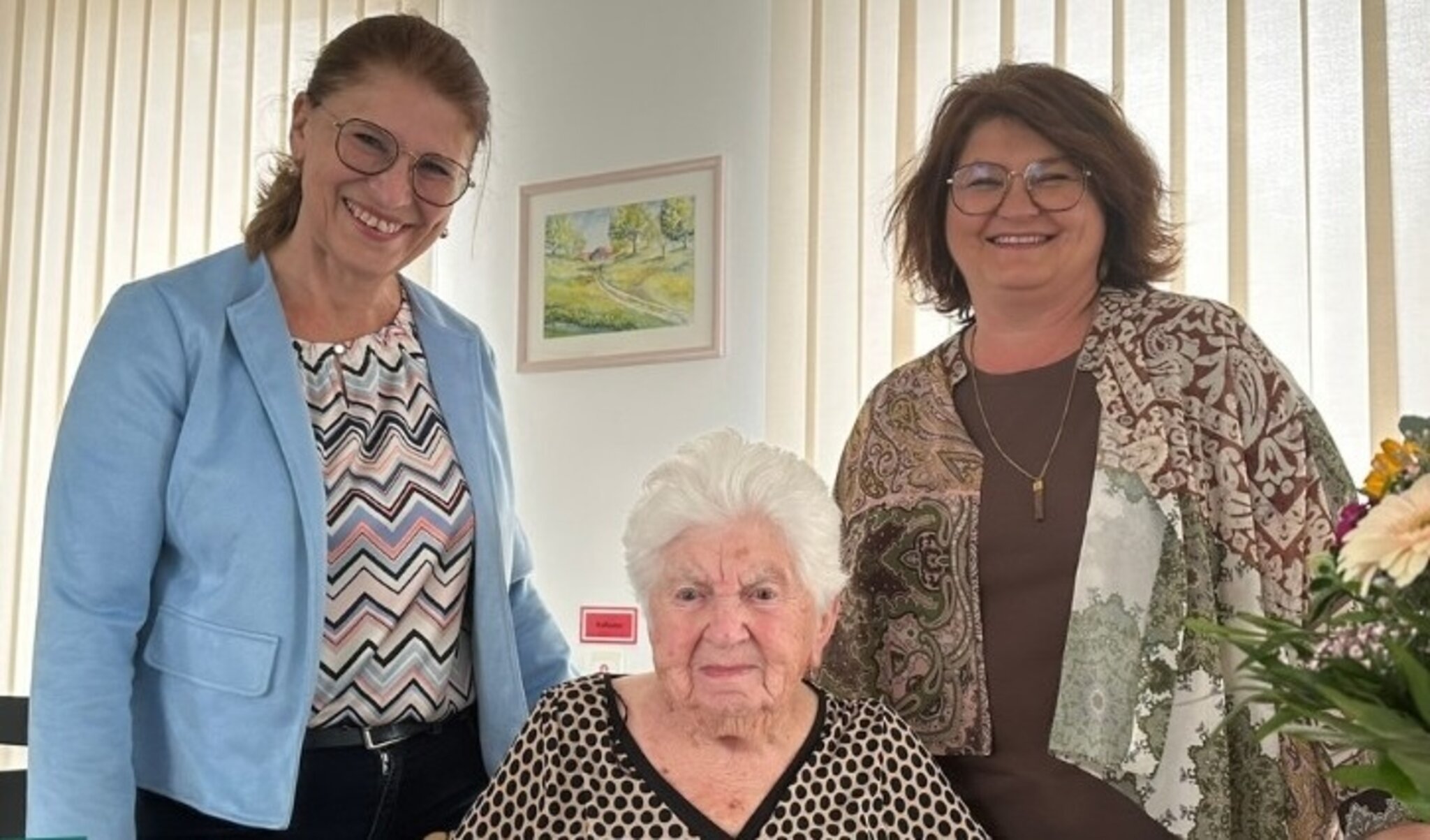 Erinnerungen und Dankbarkeit: Der 106. Geburtstag von Maria Posch ...