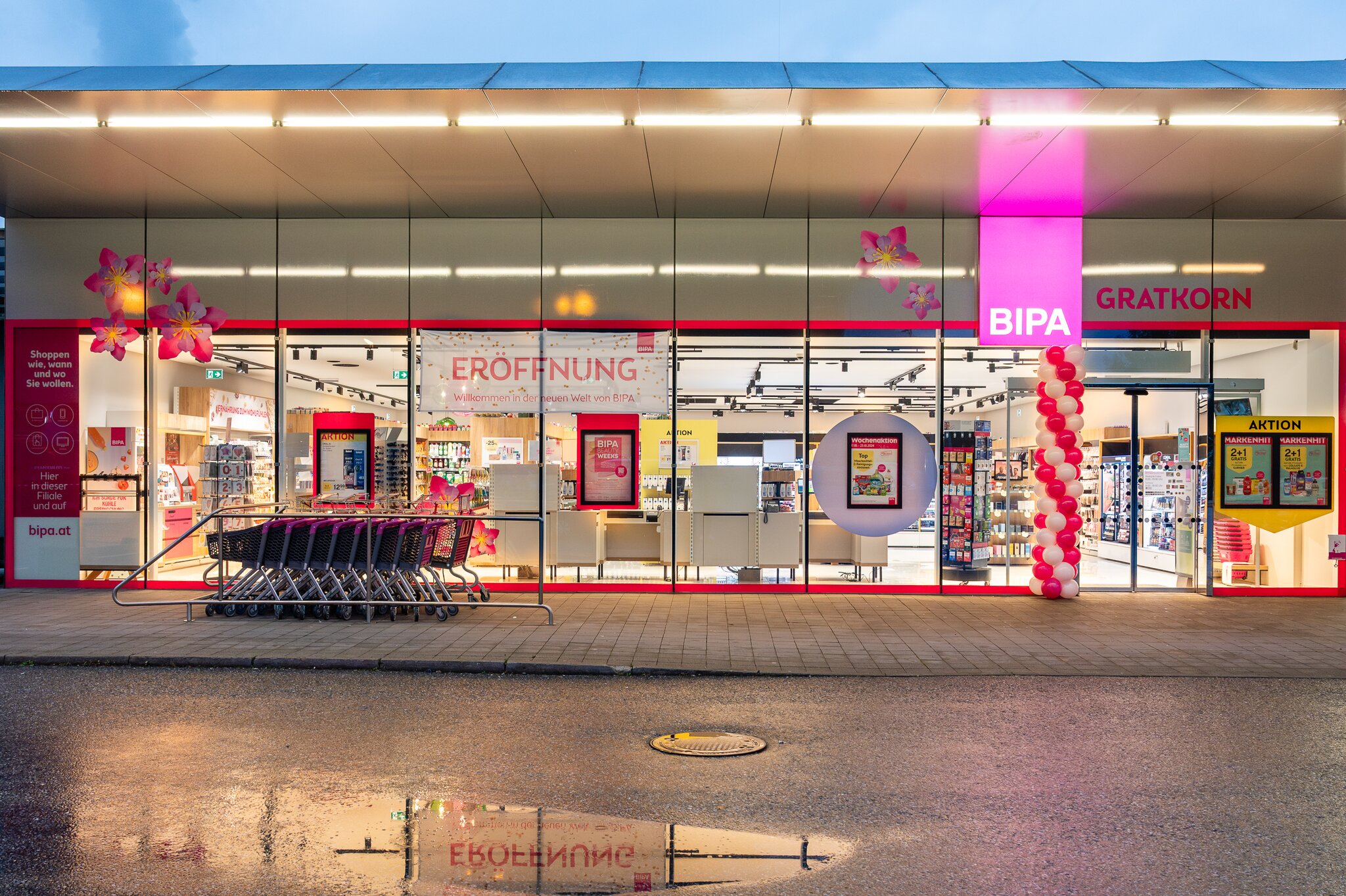 Modernes Design und mehr Sortiment: Neue Bipa-Filiale in Gratkorn eröffnet - Graz-Umgebung