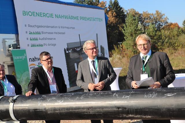 Bioenergie und Nahwärme Gleinstätten: Premstätter Betriebe setzen auf ...