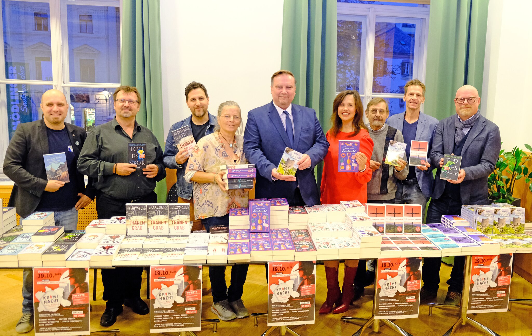 Viele spannende Lesungen: Mödlinger Kriminacht in der Stadtgalerie ...