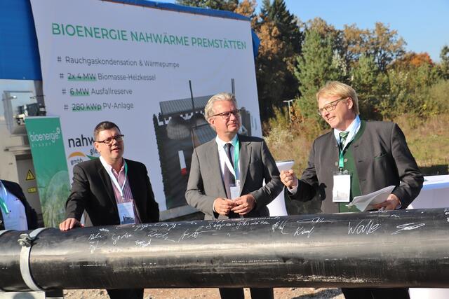 Bioenergie und Nahwärme Gleinstätten: Premstätter Betriebe setzen auf ...