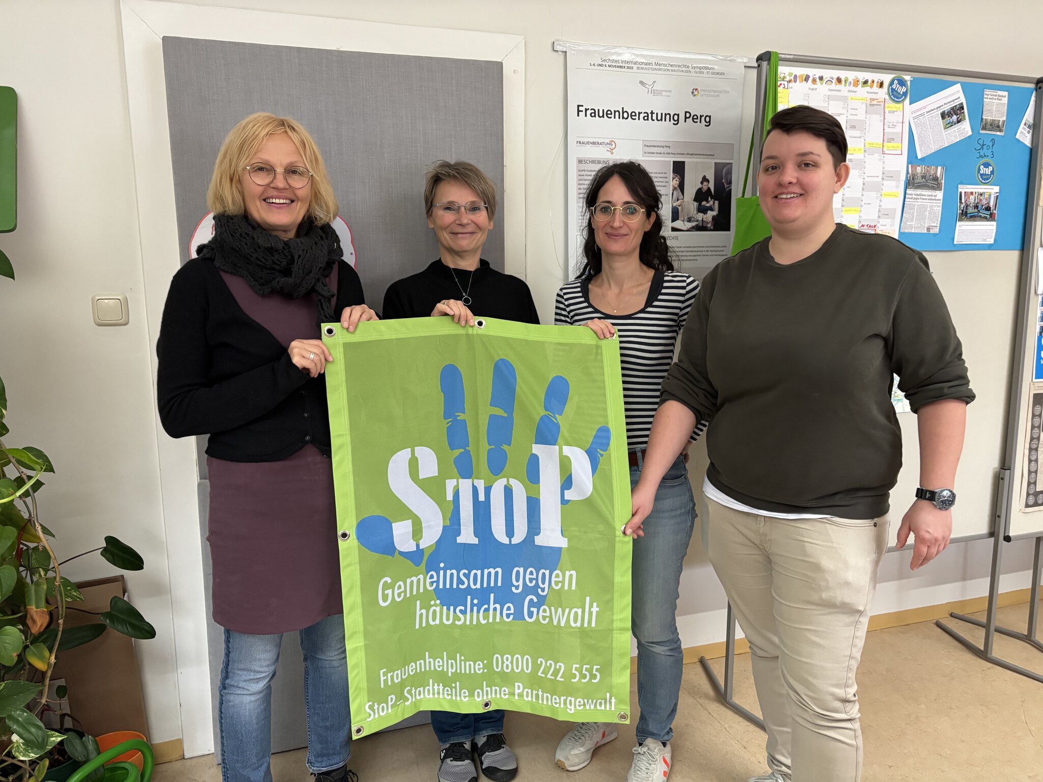 Projekt "StoP": Initiative gegen häusliche Gewalt im Bezirk Perg - Perg