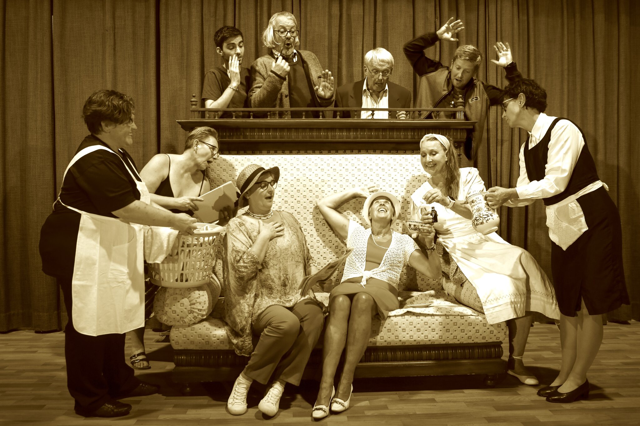 Theater Deutsch Goritz: Eine „Hausmädchen-Revolte“ steht am Programm ...