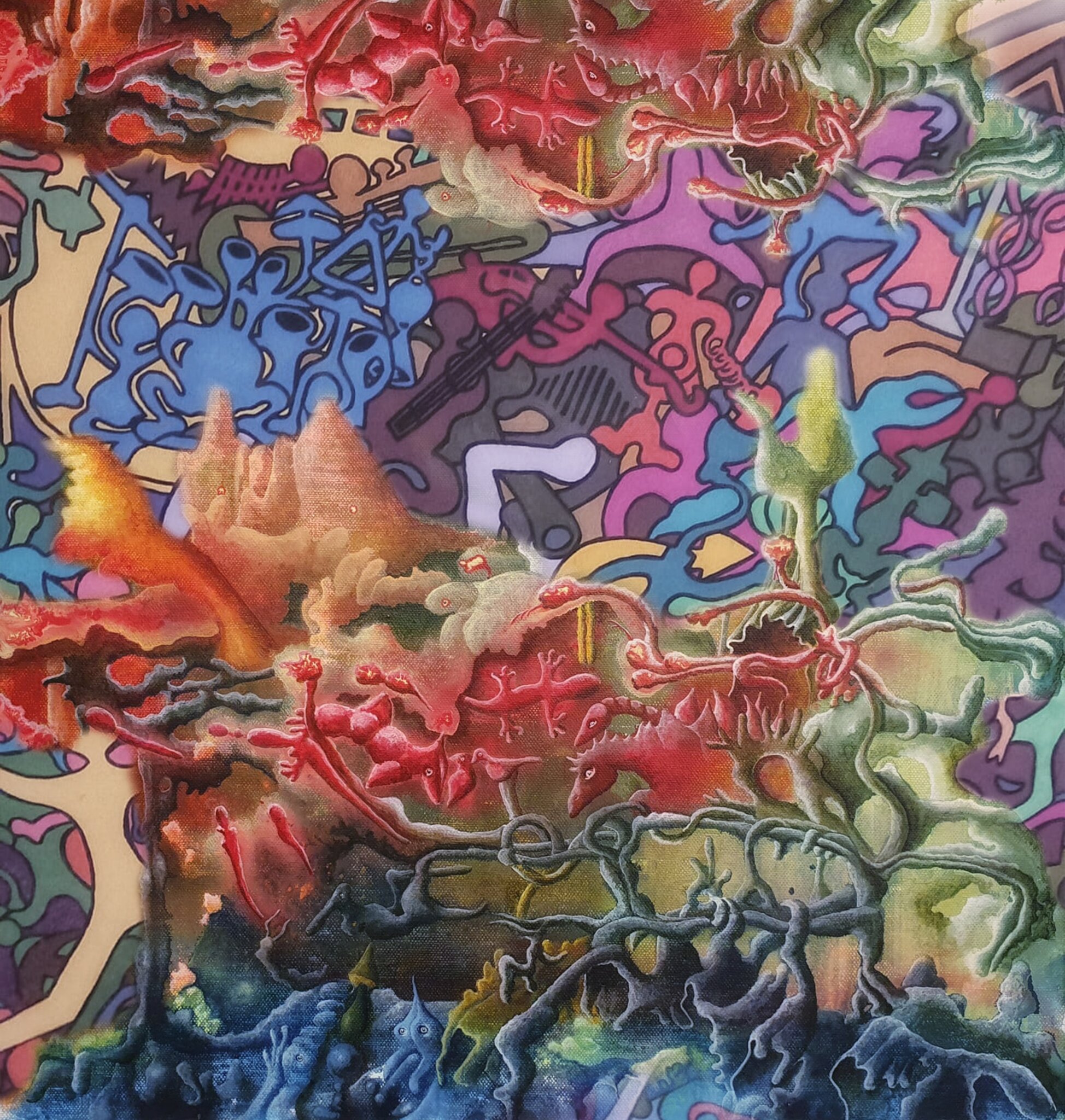 Pop Art trifft auf phantastische Welten: Du und I - Penzing