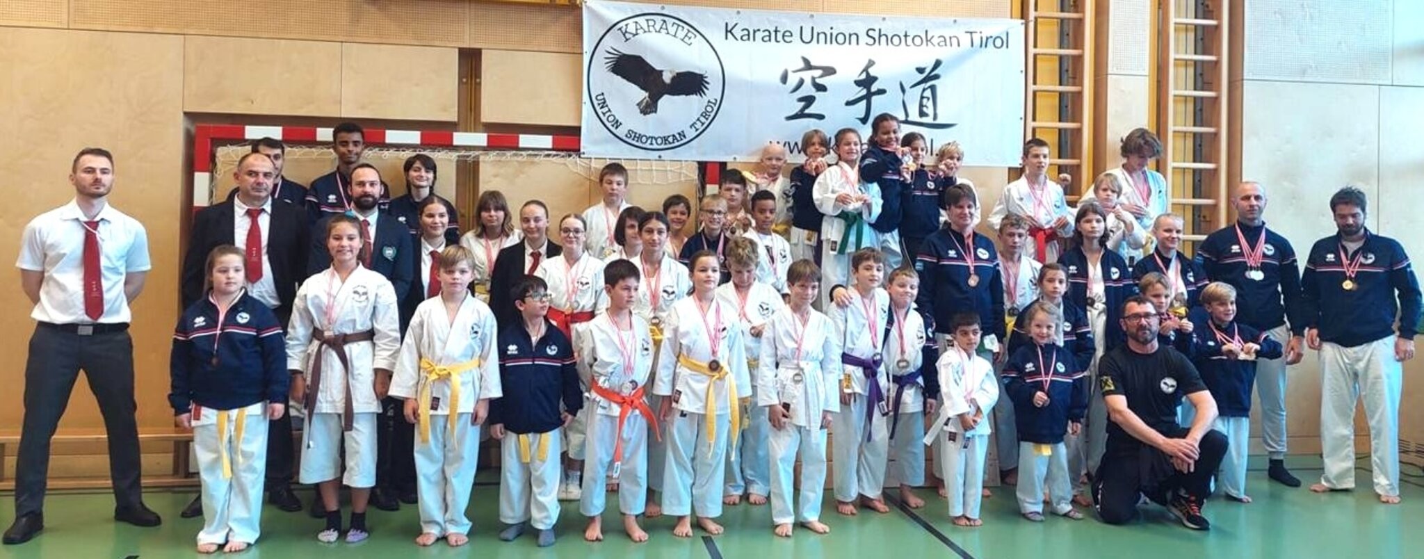 Karate Union Shotokan Tirol: 76 Medaillen für die Karate Union - Kitzbühel