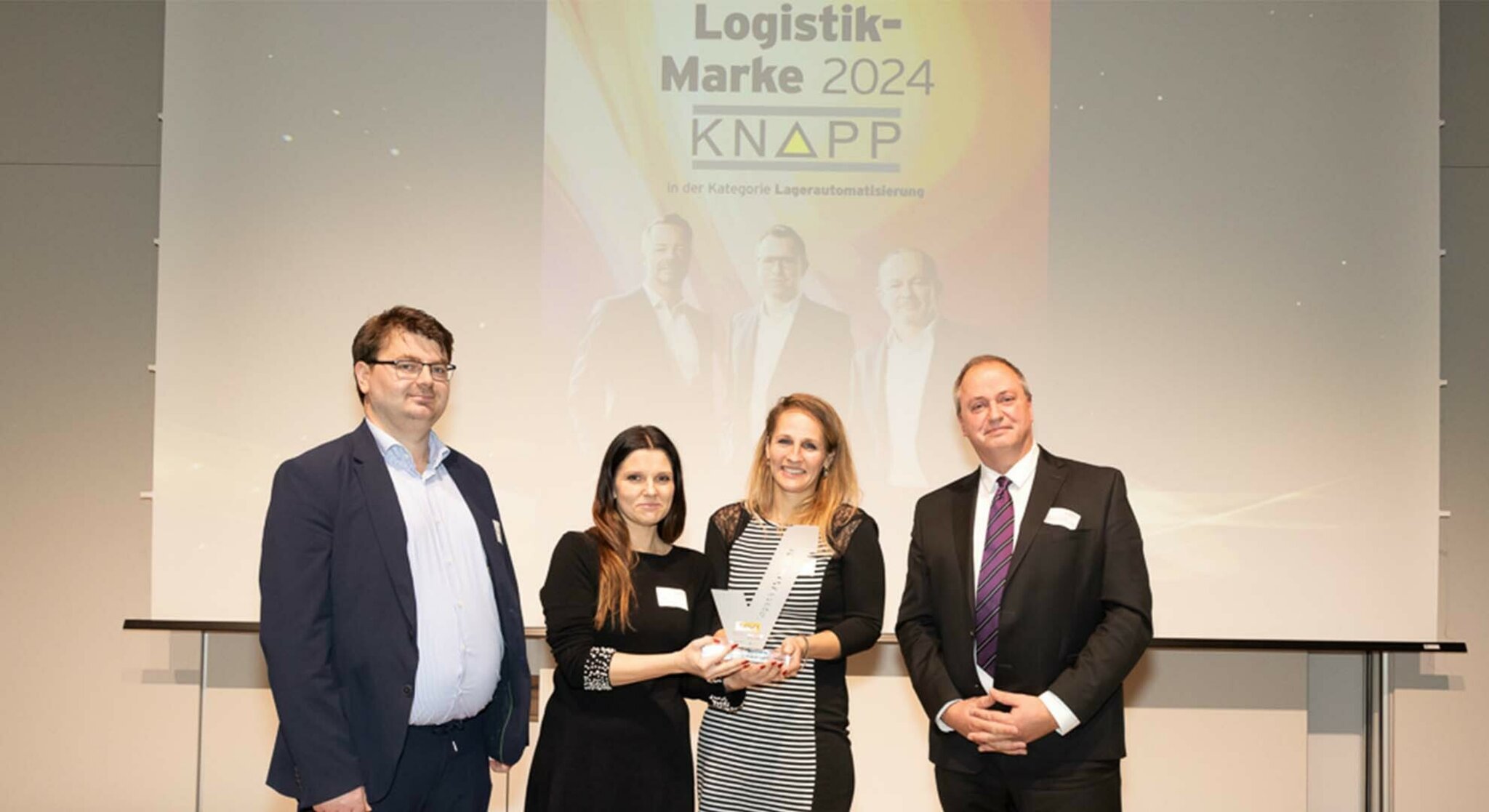 Award vergeben: Knapp wurde als Logistik-Marke des Jahres ausgezeichnet ...