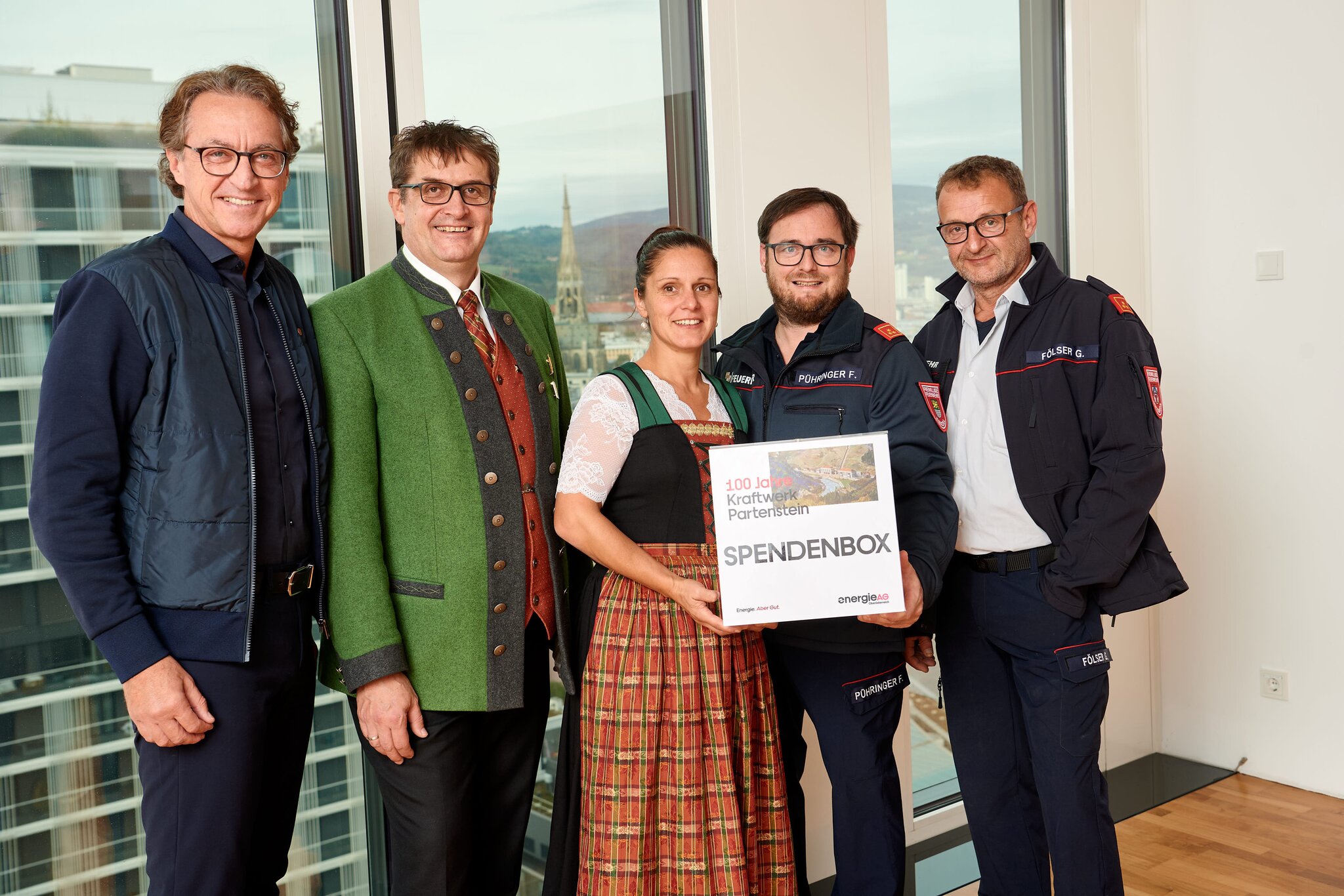 100 Jahre Kraftwerk Partenstein: Energie AG überreicht 9.300 Euro nach ...