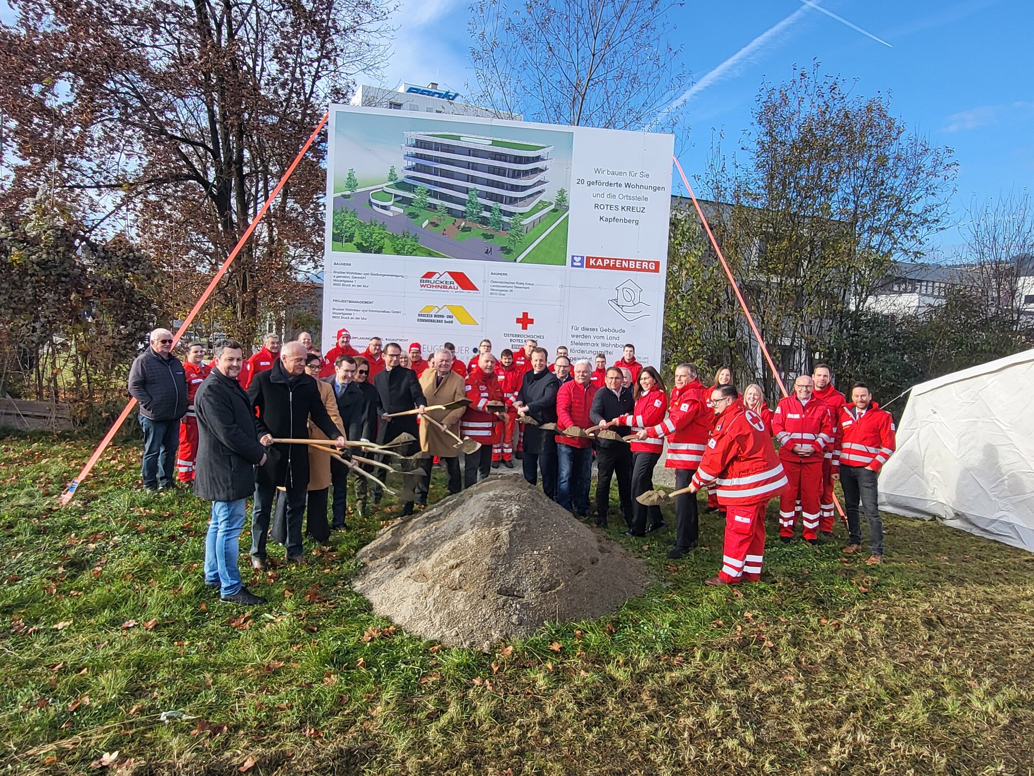 Neuer Weg des Bauens in Kapfenberg: Neues Rotes Kreuz für Kapfenberg ...