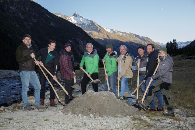Krimmler Achental: Der Spatenstich für den neuen Wanderweg wurde ...