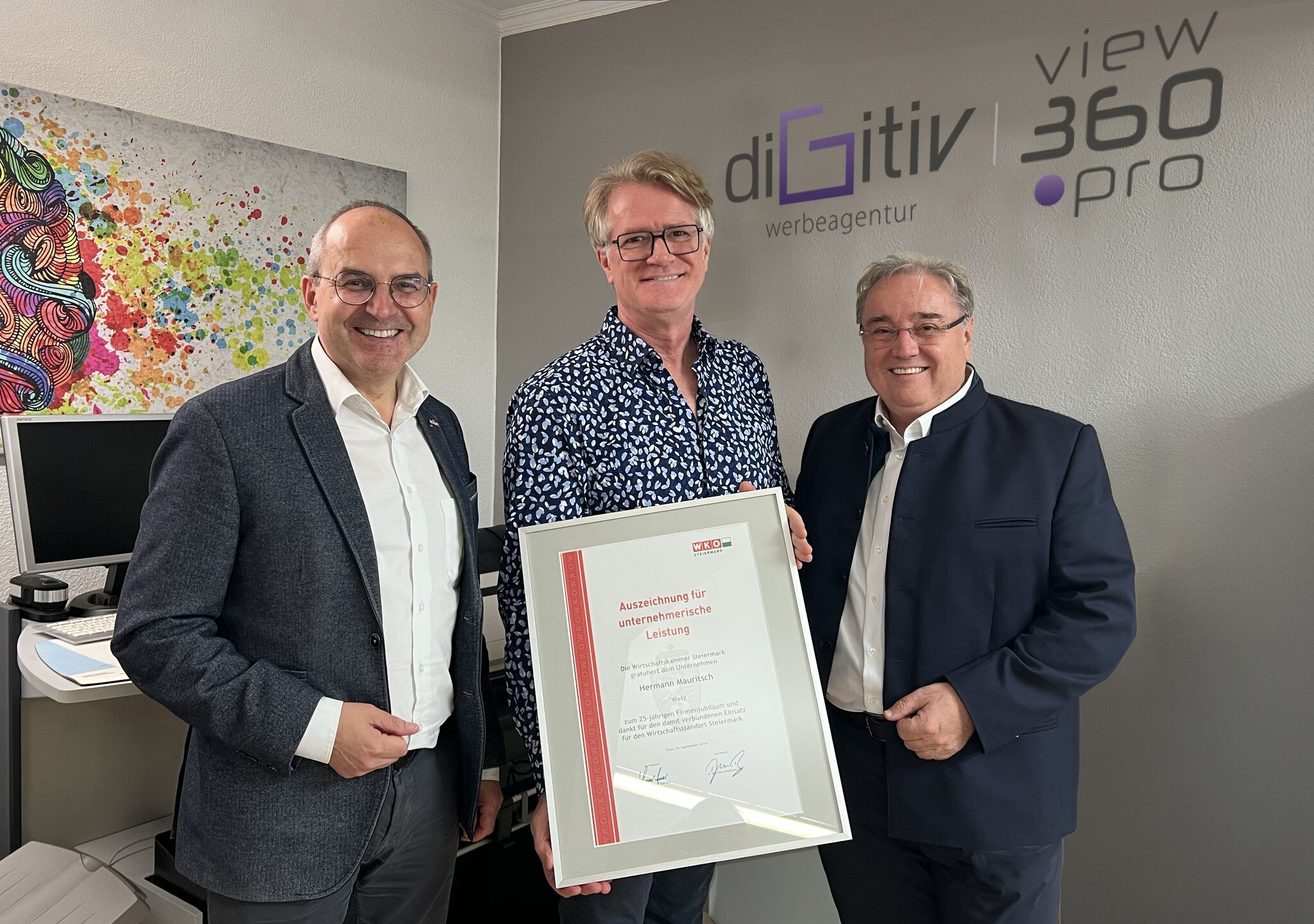 Werbeerfolg in Weiz: 25 Jahre kreative Werbung: "diGitiv" feiert Jubiläum - Weiz