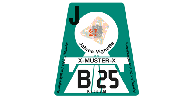 Ab 1. Dezember gültig: Verkauf der Autobahnvignette 2025 startet