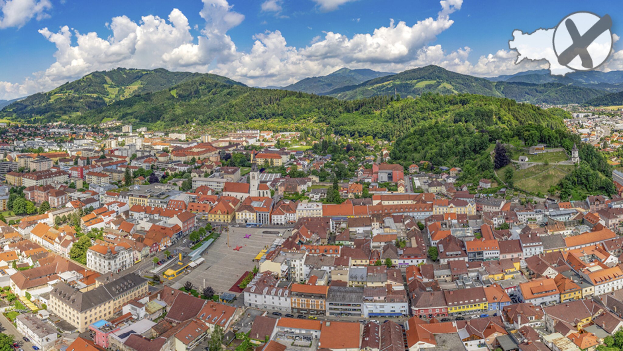 Landtagswahl 2024: Wahlergebnis: Bruck-Mürzzuschlag blau eingefärbt ...