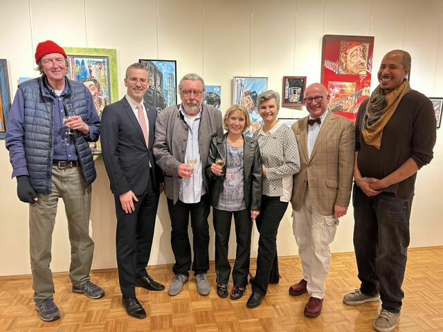 Ansturm aufs Stadtmuseum: Vernissage von Friedrich „Itze“ Grünzweig ...