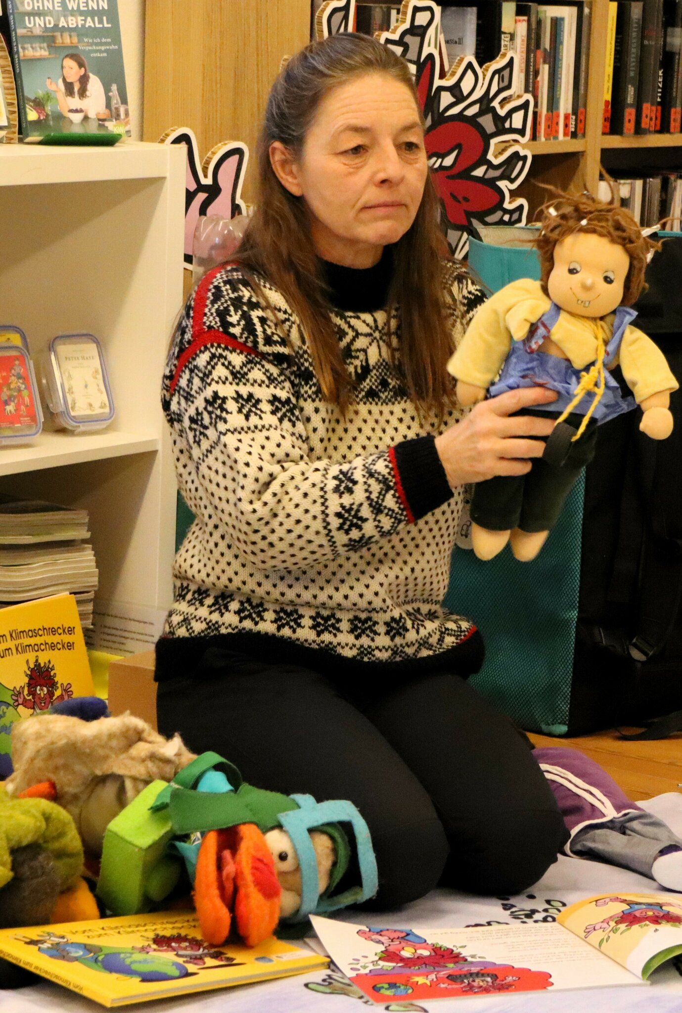 Lesung Anna Maria Maul: Der Klimachecker besuchte die Bibliothek Stainz ...