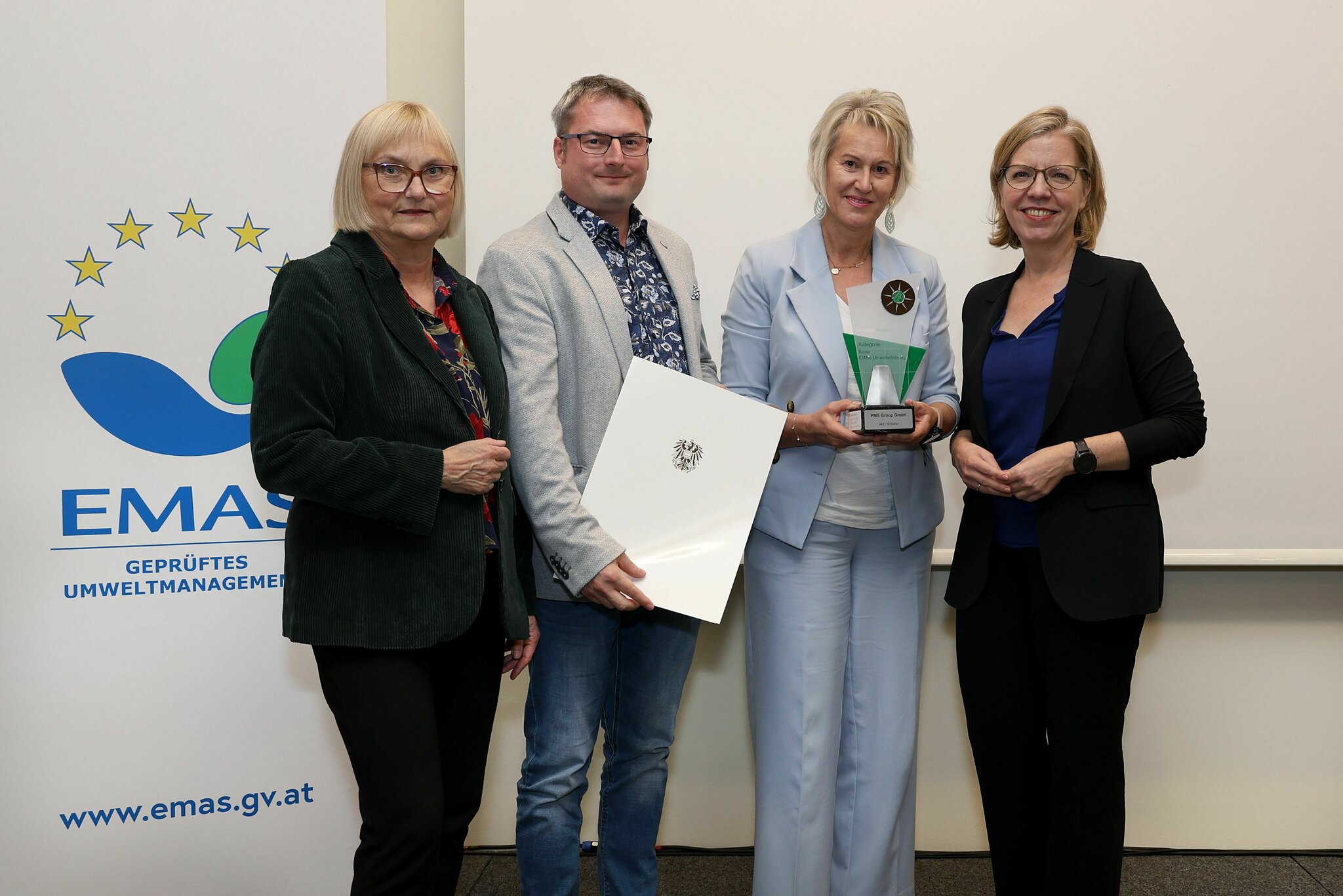 Auszeichnung: PMS Group bekam den Umweltmanagement-Preis - Lavanttal