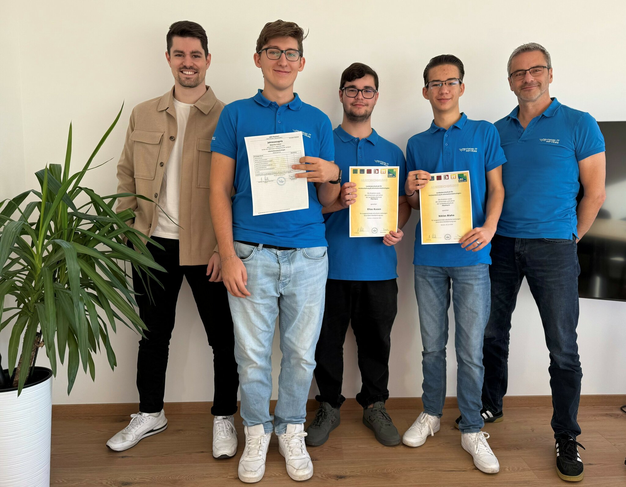 Fundierte Ausbildung: Nextstep IT feiert drei Erfolge ihrer Lehrlinge ...