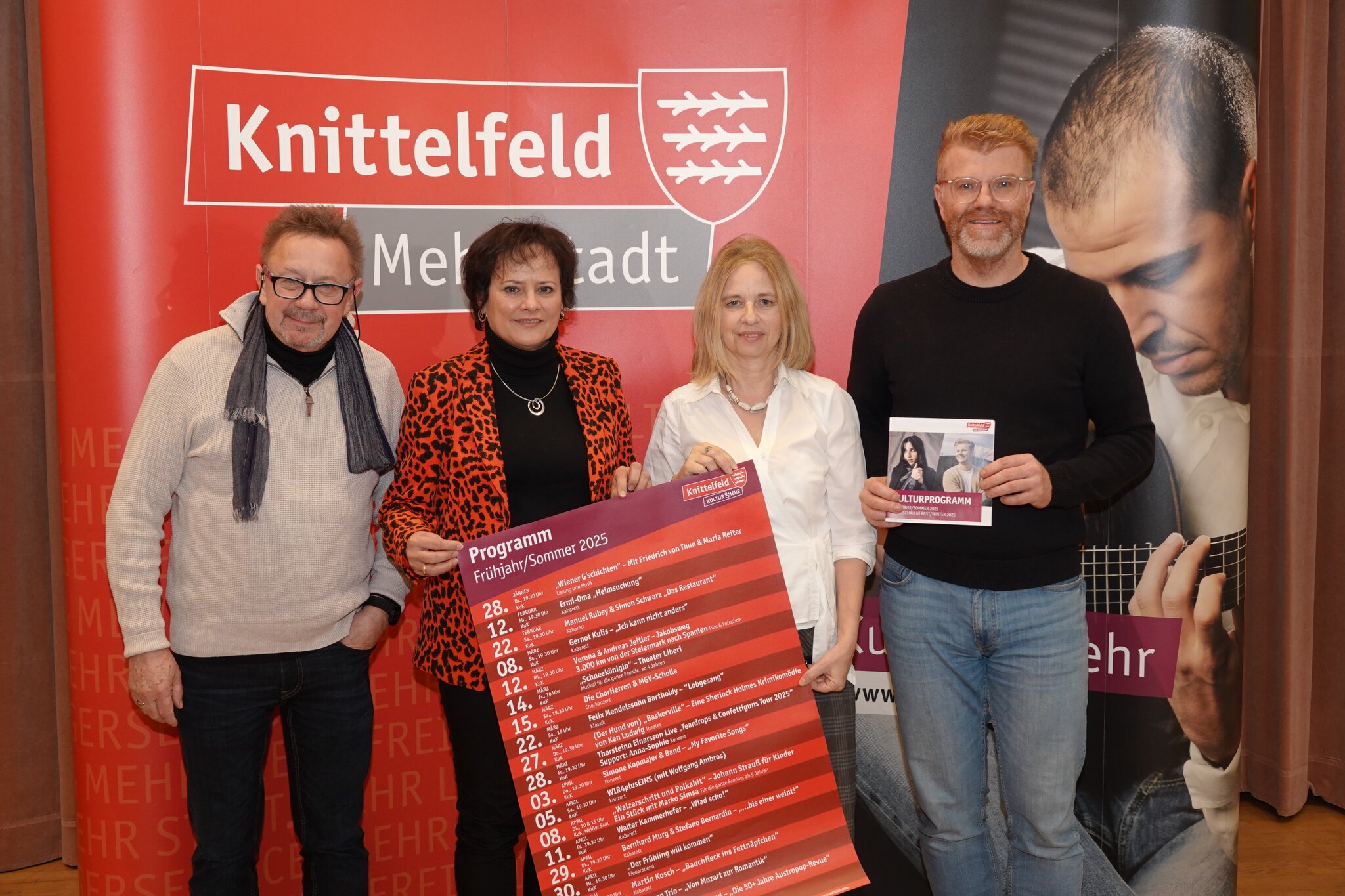 Kulturprogramm Knittelfeld: Thorsteinn Einarsson, Gernot Kulis und Co. - Murtal