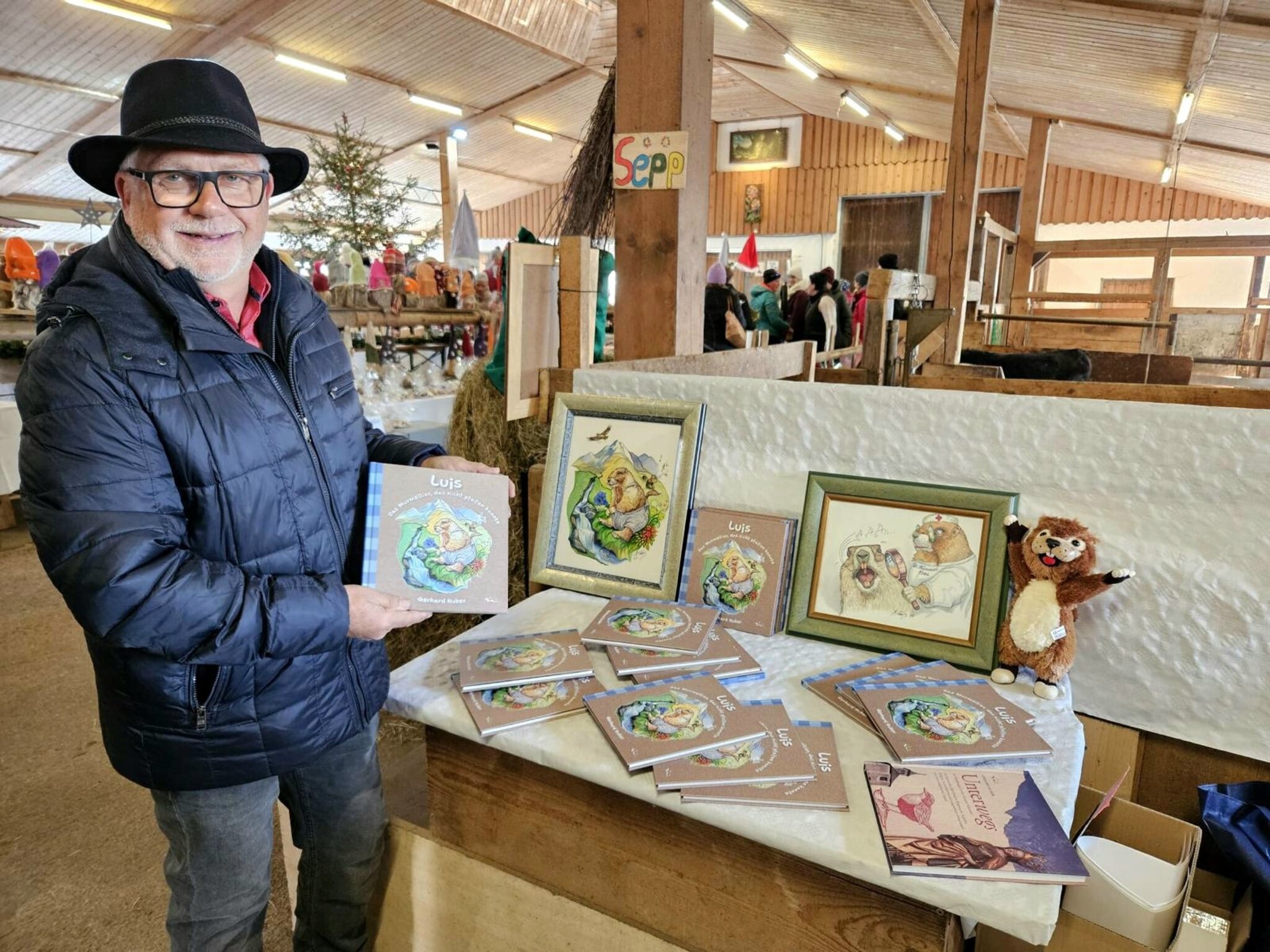 Murmeltier macht Mut: Gerhard Huber aus Ebbs präsentiert neues ...