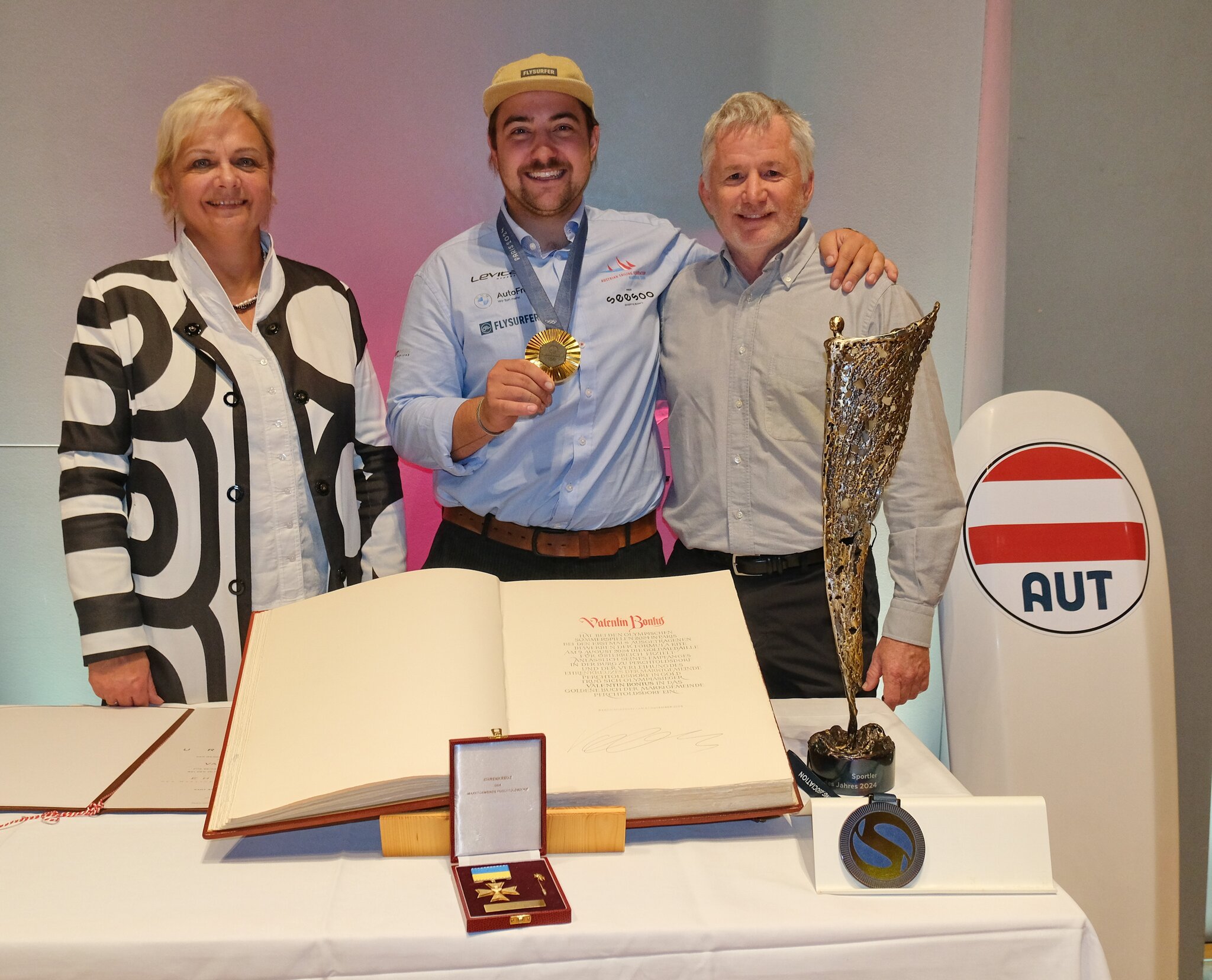 Ausnahmesportler: Ehrung für Perchtoldsdorfer Olympiasieger Valentin ...